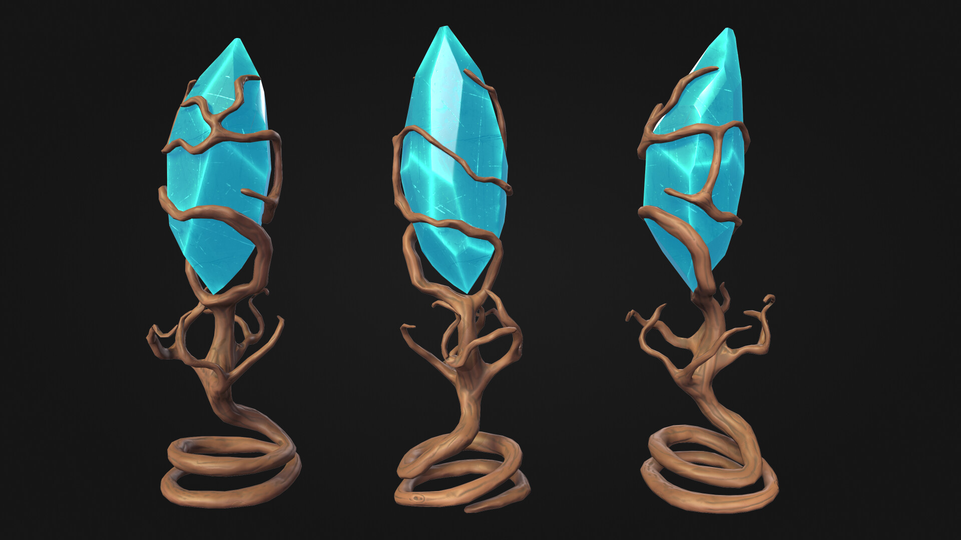 ArtStation - crystal props