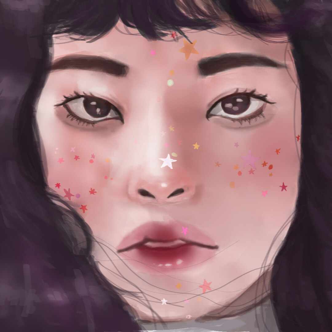 ArtStation - pretty girl from pinterest