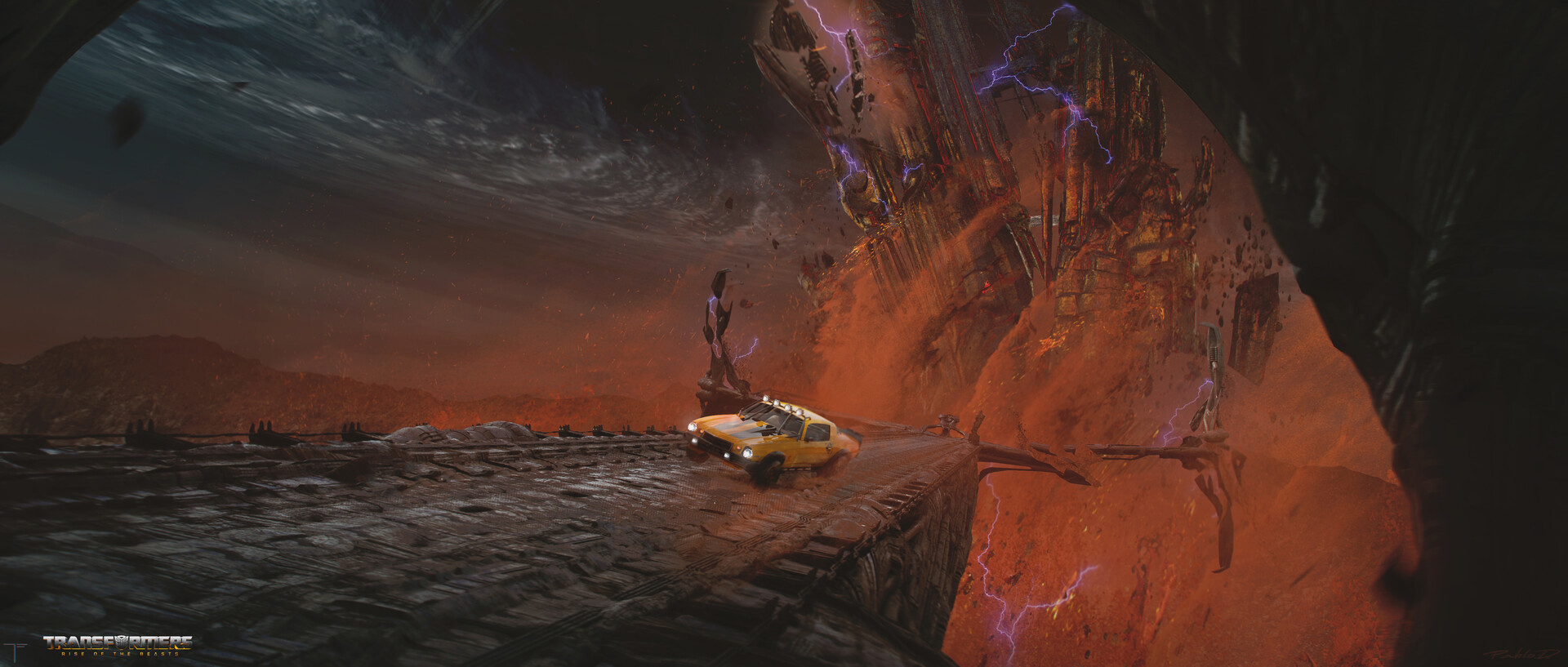 Pablo Dominguez - Transformers ROTB Volcano Keyframes and Design