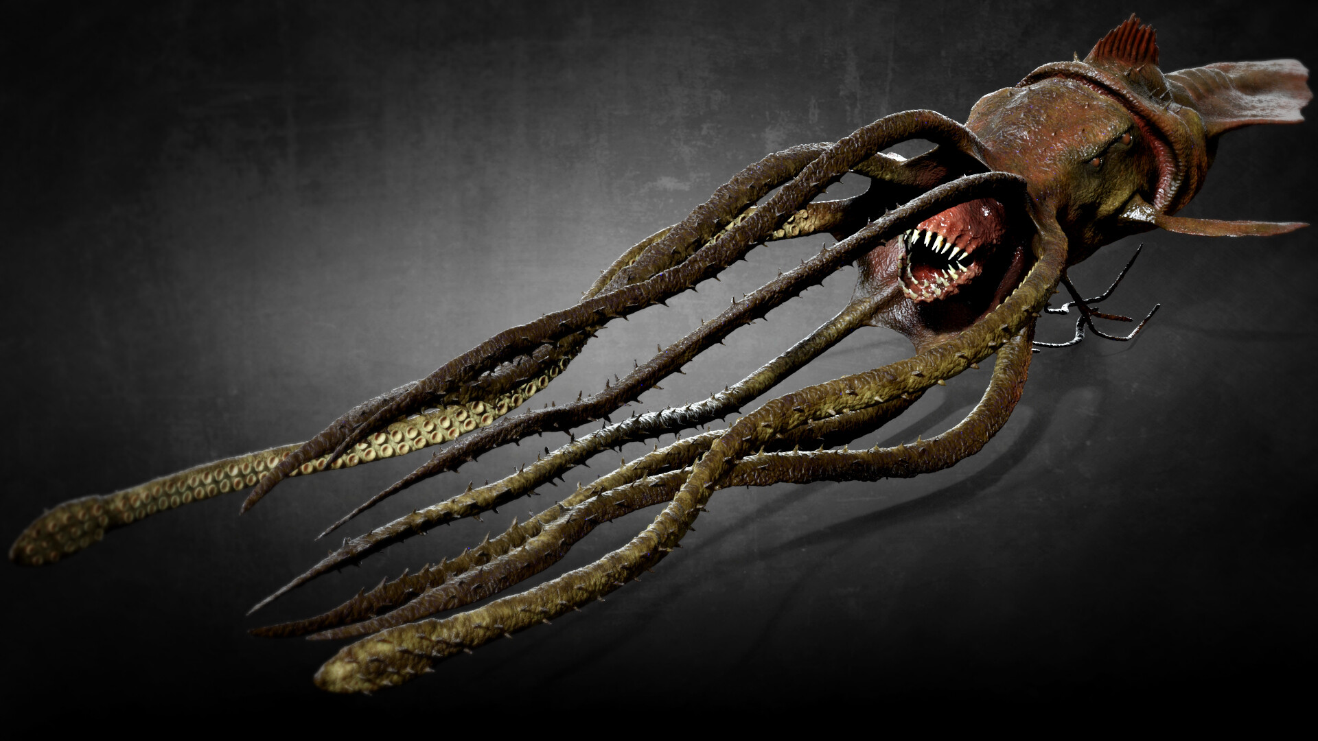 ArtStation - Kraken Sea Monster 3d model