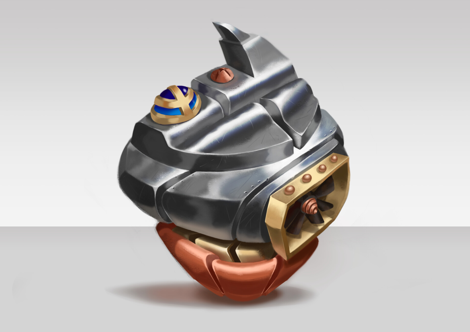 ArtStation - Metal Cupcake
