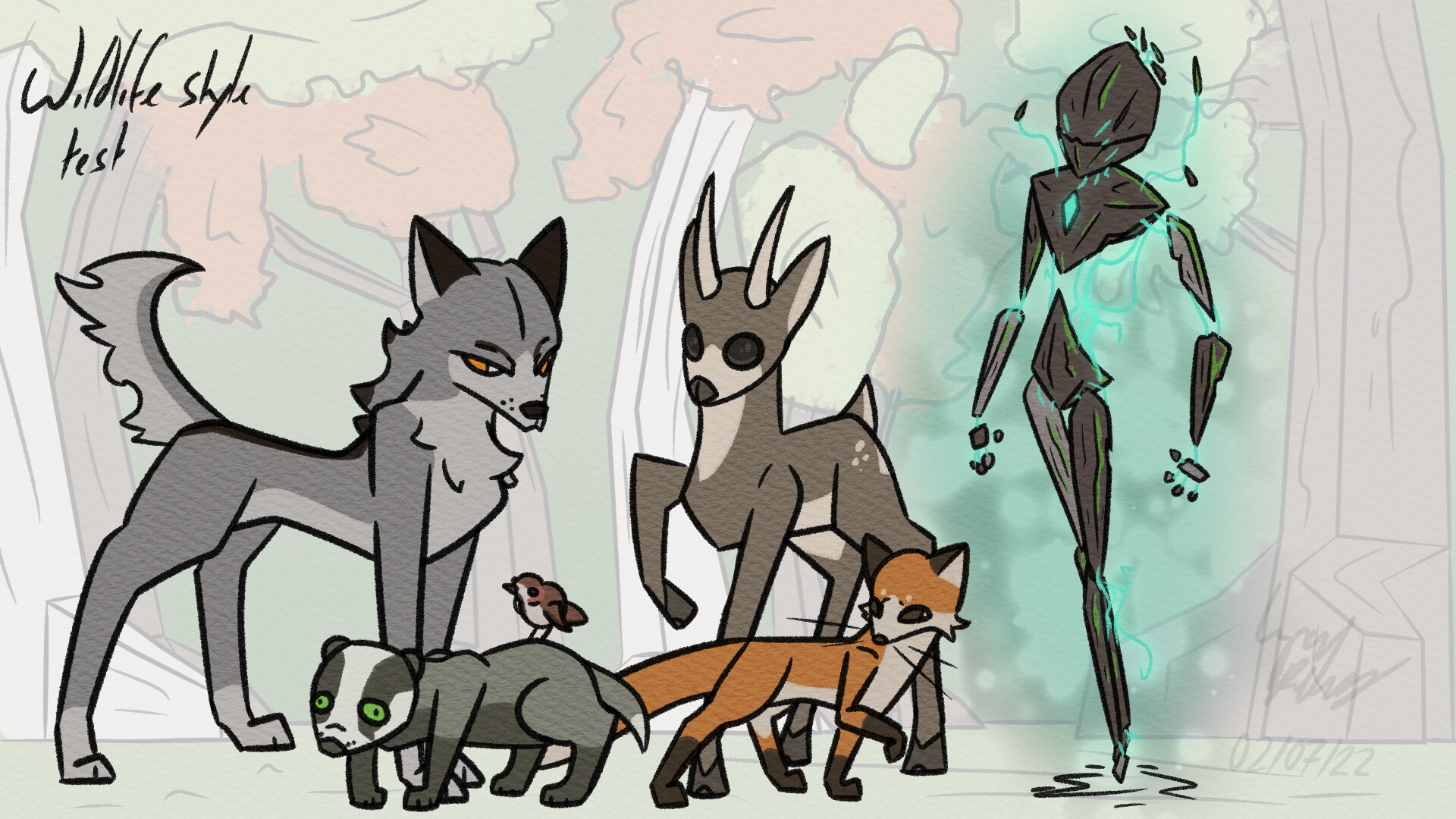 ArtStation - Creature exploration