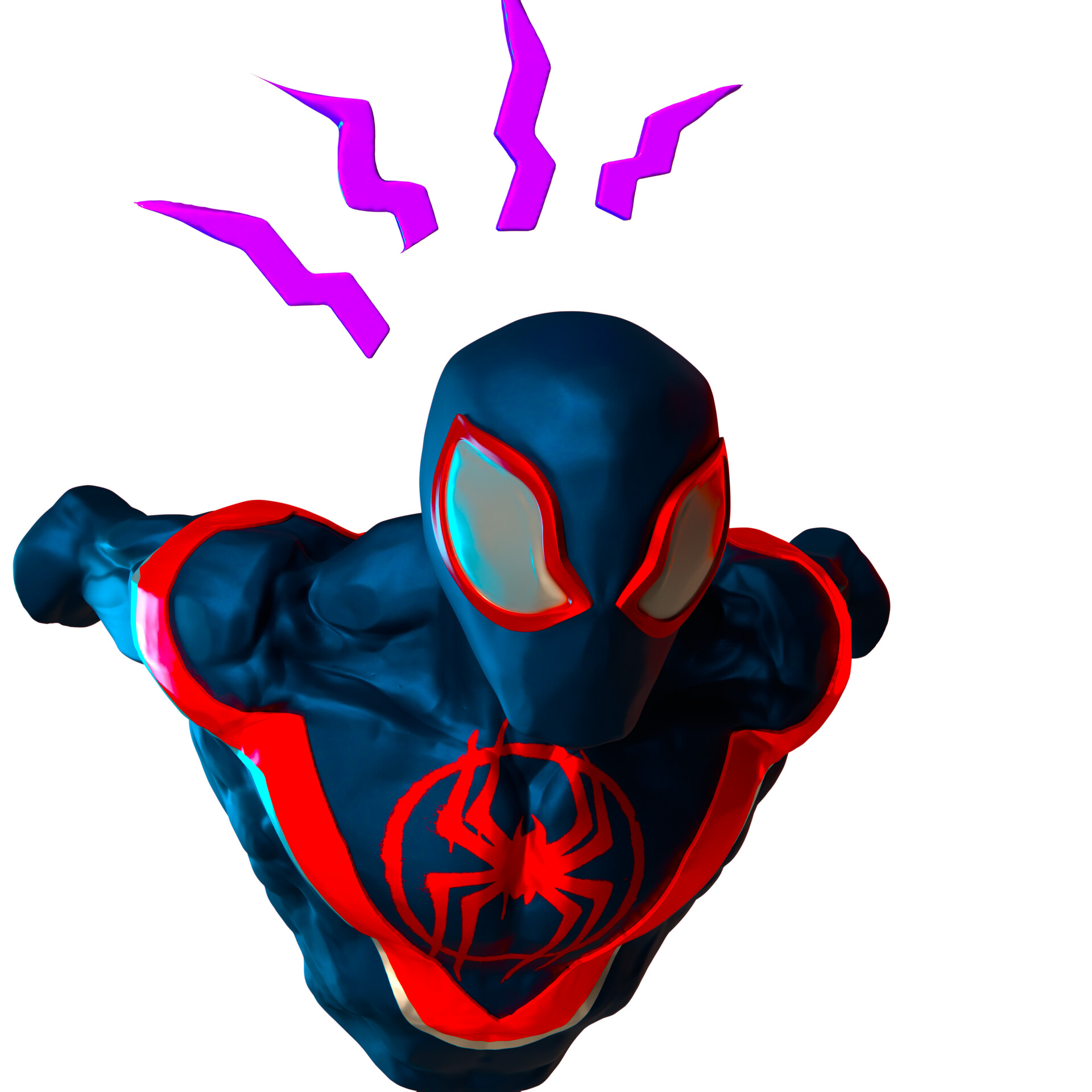 Zoheb Hussain - Weekend Sculpt Miles Morales