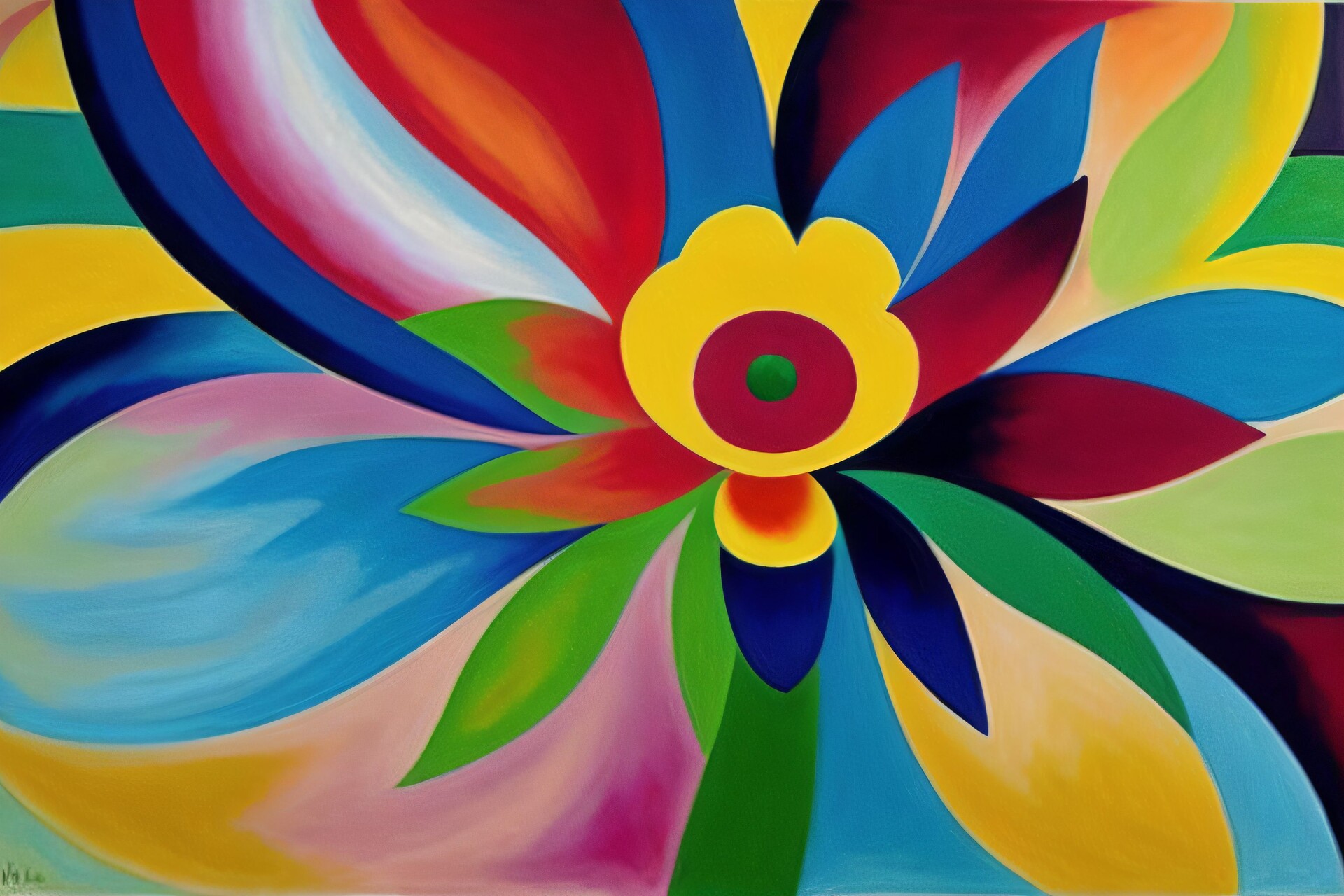 Famous Organic Shape Art