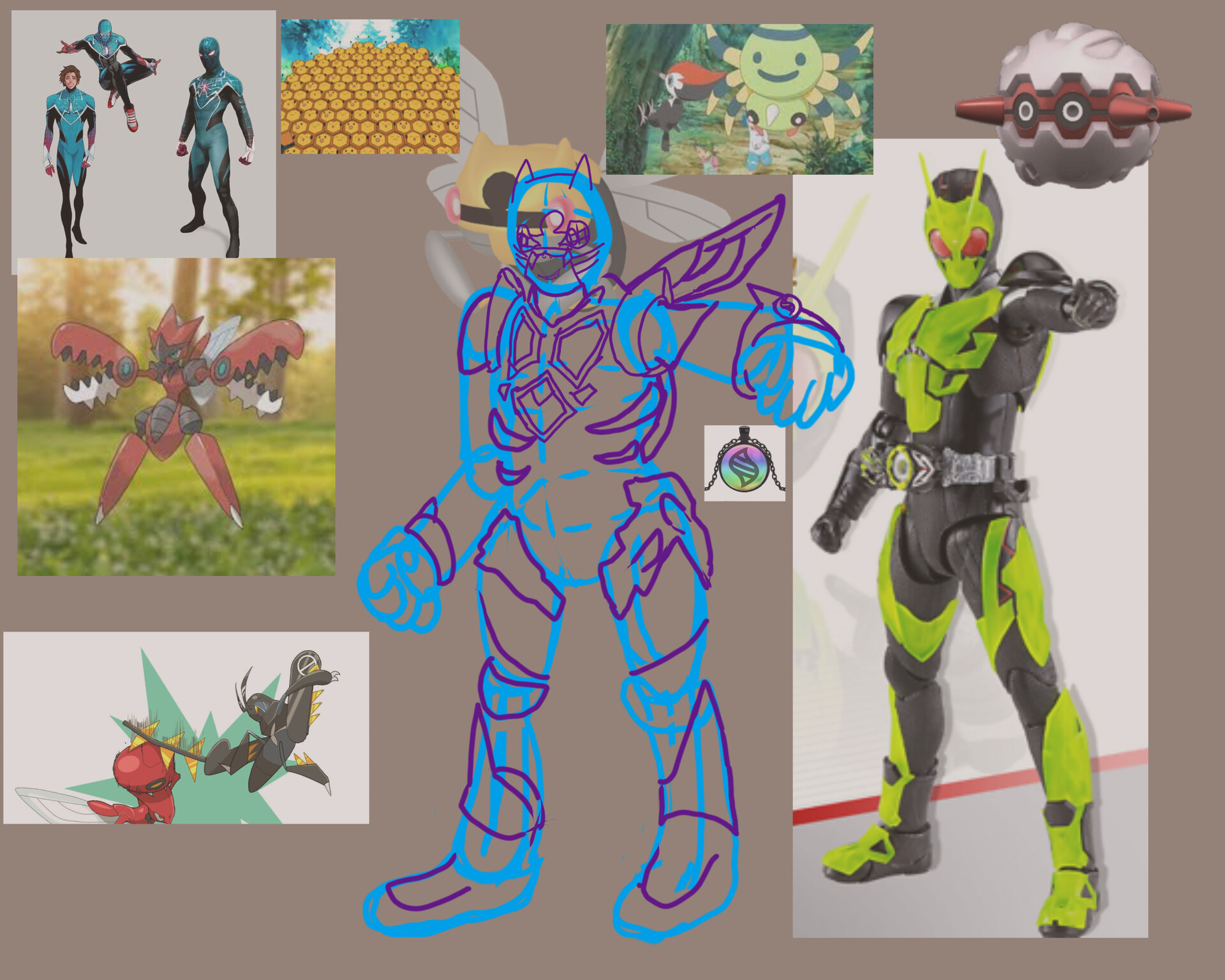 ArtStation - Bug Type Pokemon Gym Leader Concept