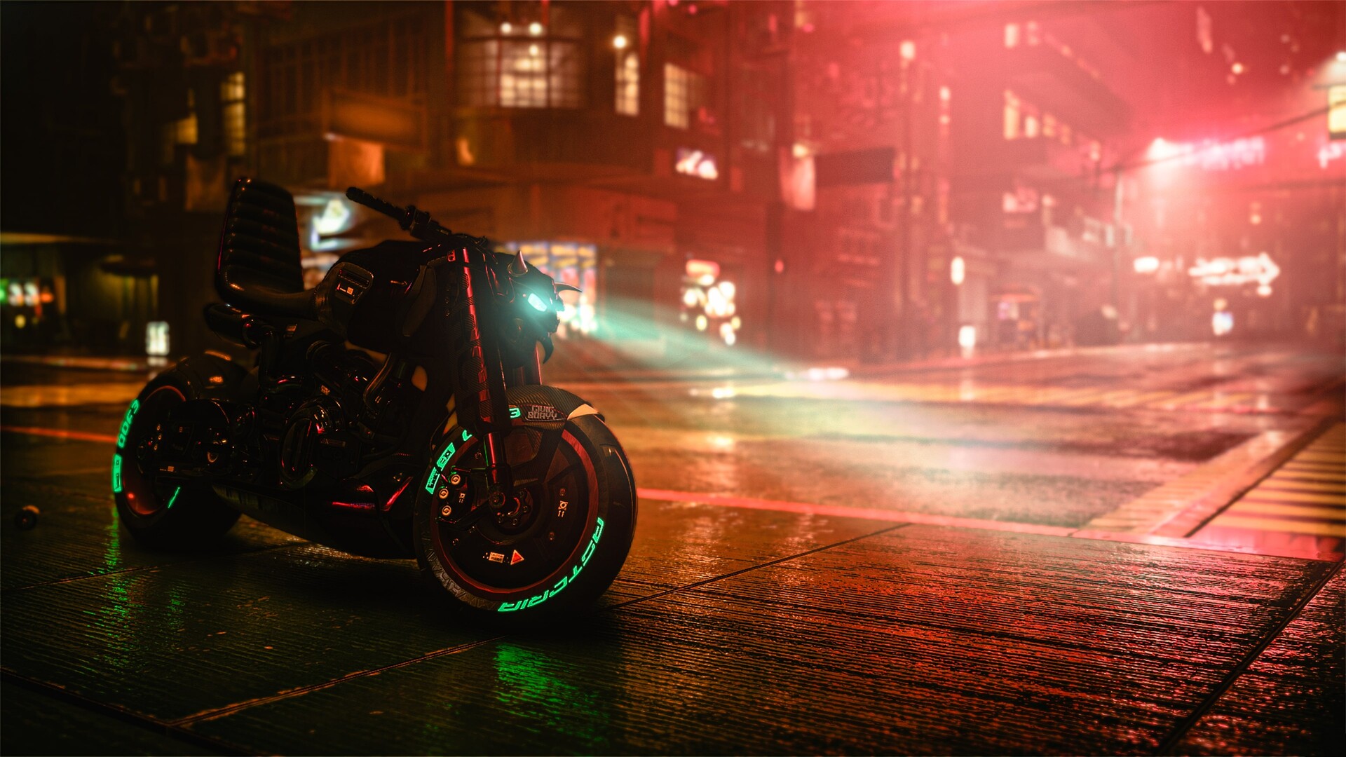 ArtStation - Ride in Night City