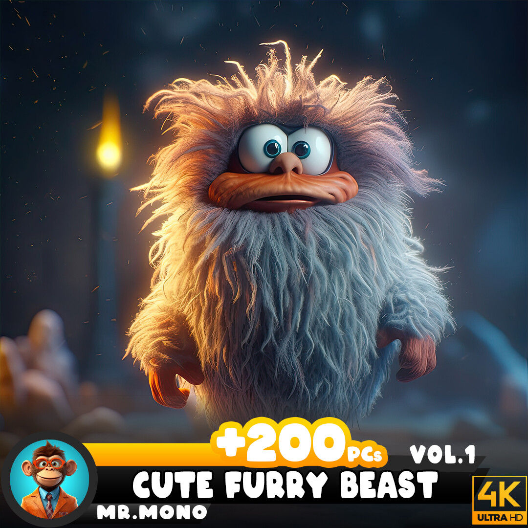 ArtStation - Cute Furry Beast Vol.1 | Reference Images for Imaginary ...