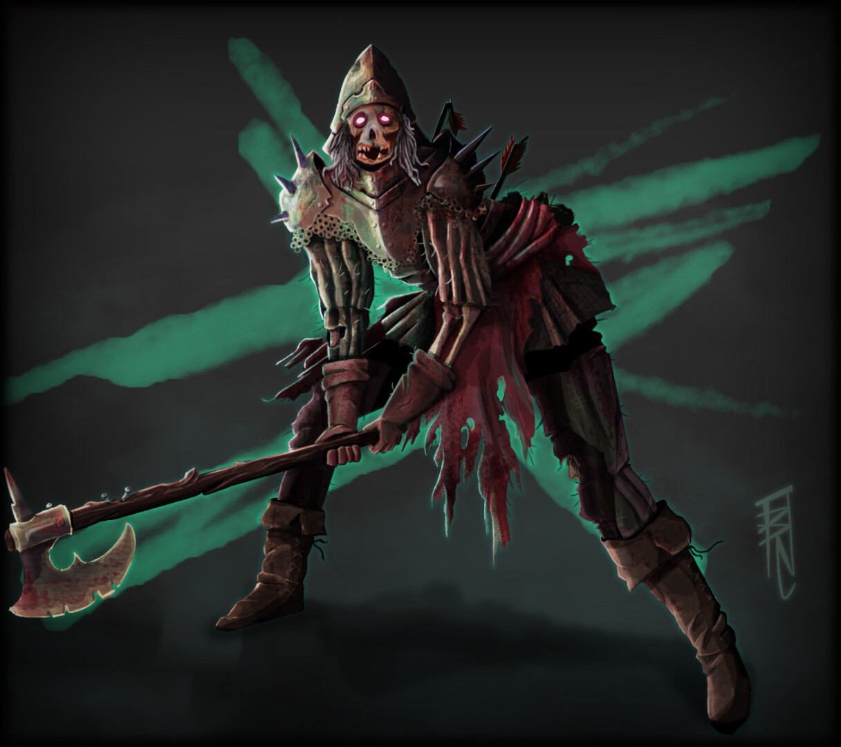 ArtStation - skeleton knight