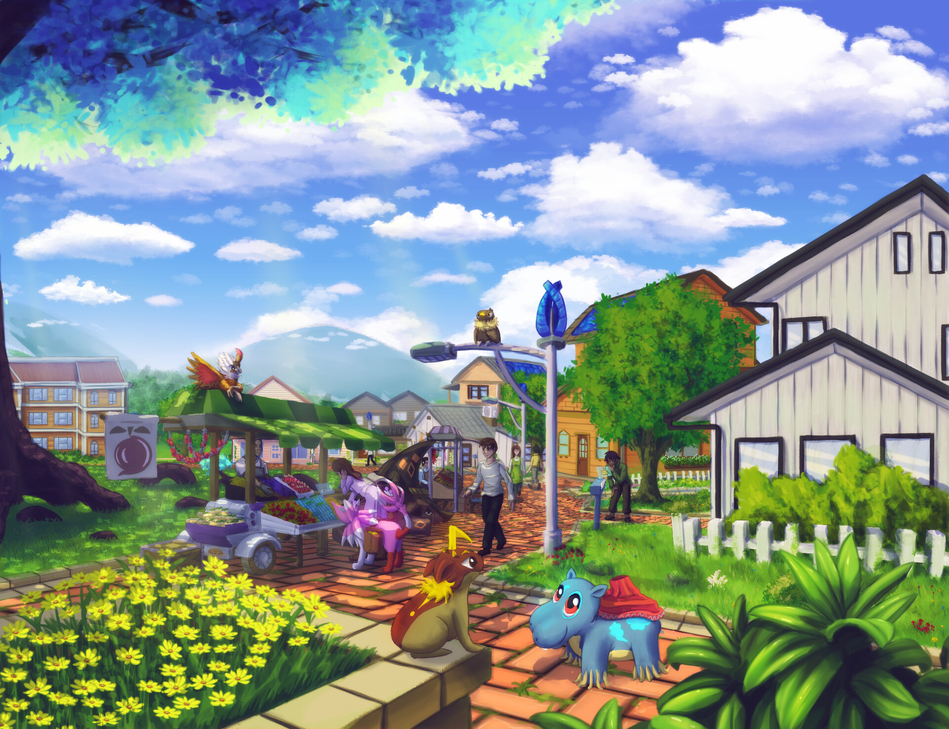 ArtStation - Village