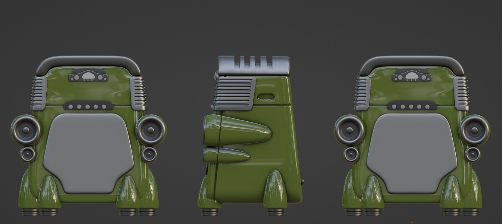 ArtStation - Sound amplifier / FallouT 4 (In progress)
