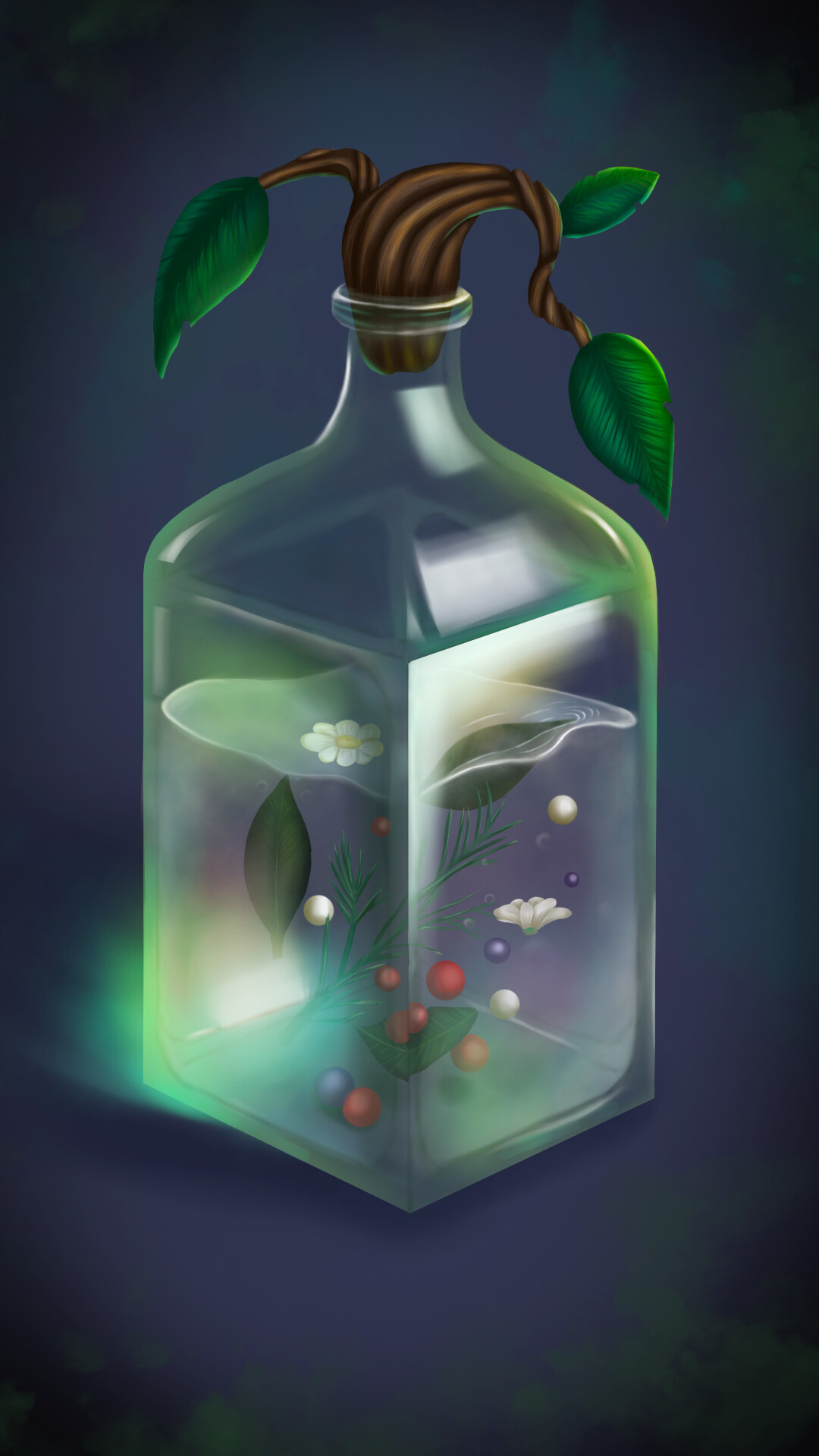 ArtStation - Potion bottle
