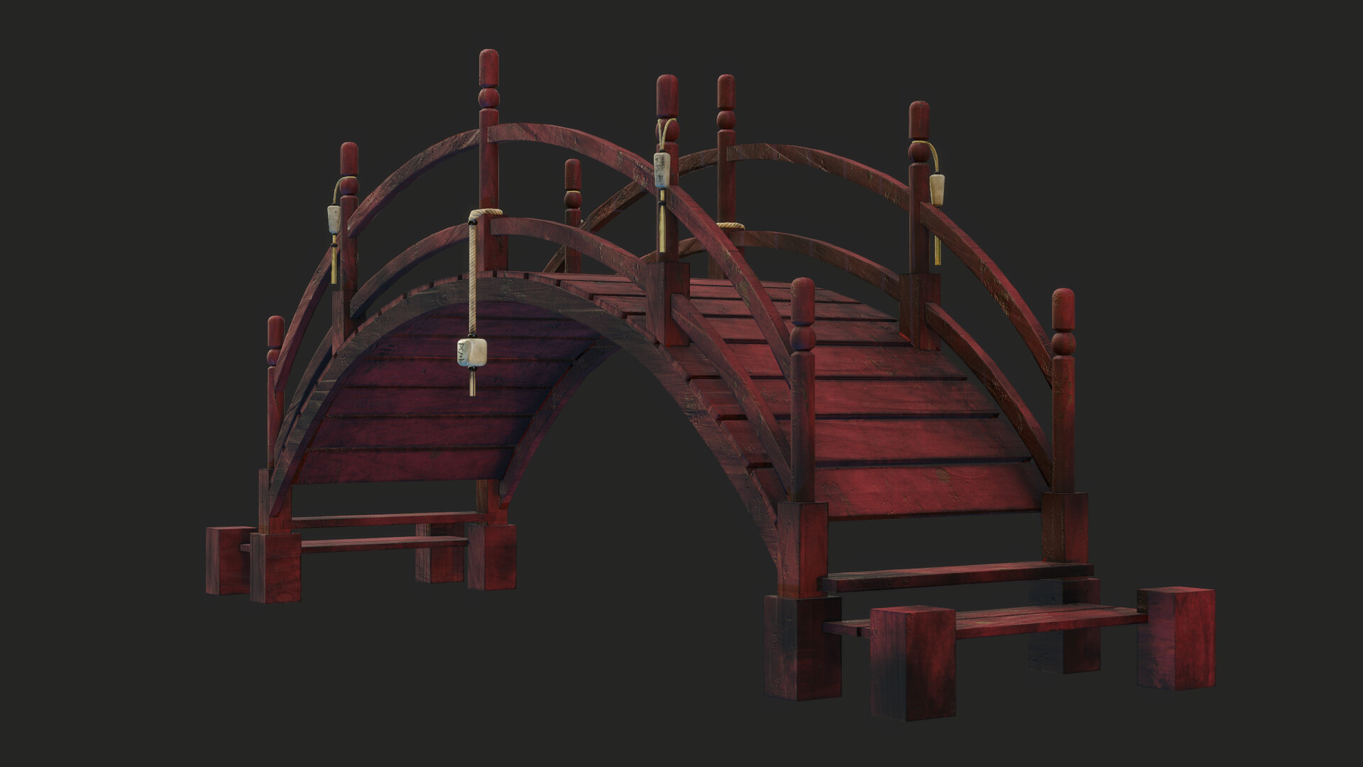 ArtStation - Japanese Bridge