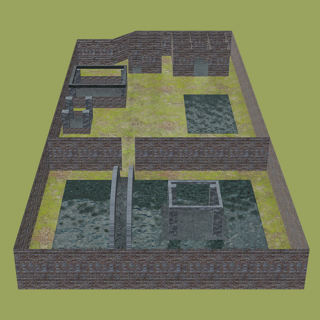 ArtStation - Village Home Blueprint