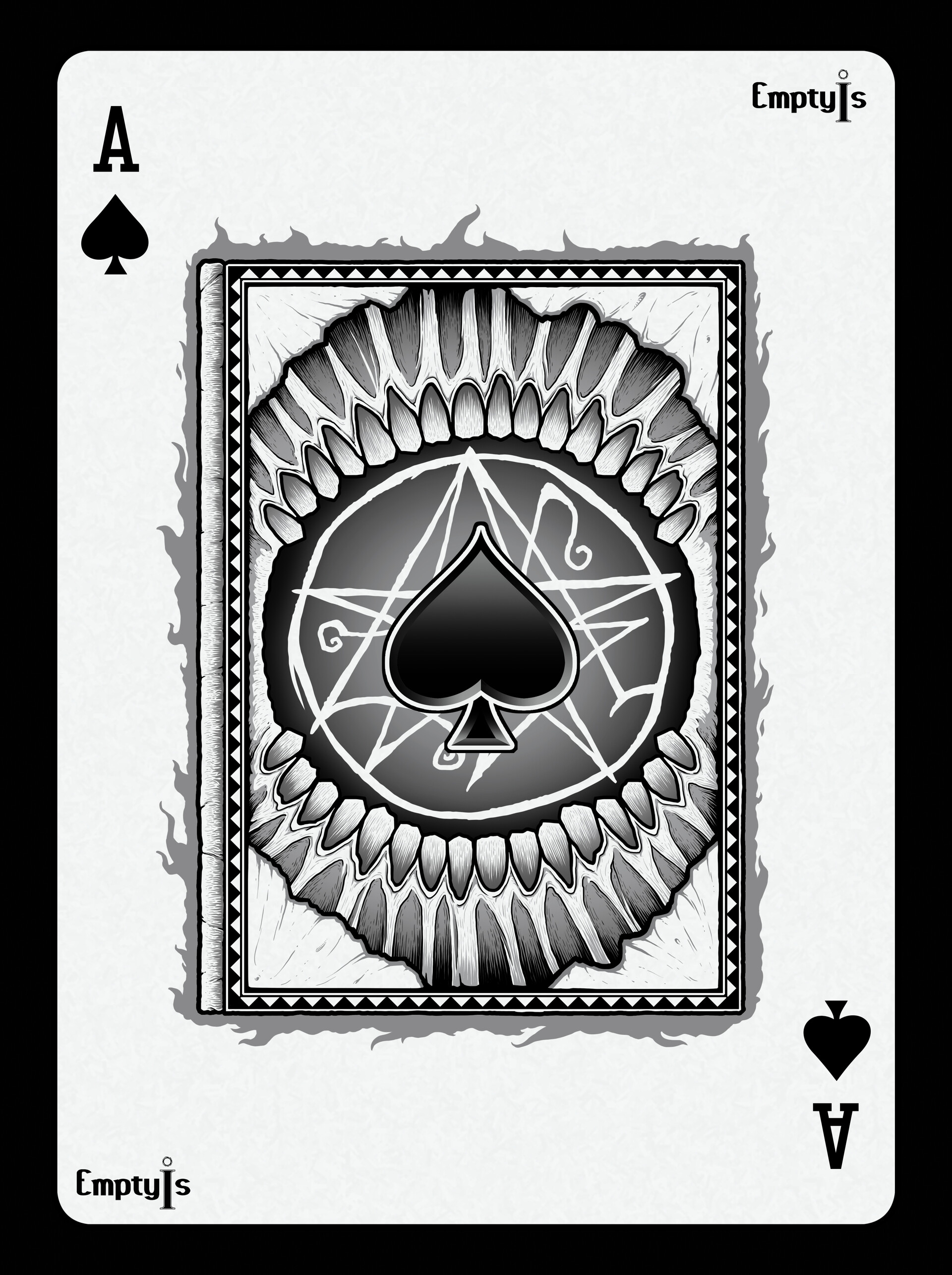 how to draw necronomicon symbol