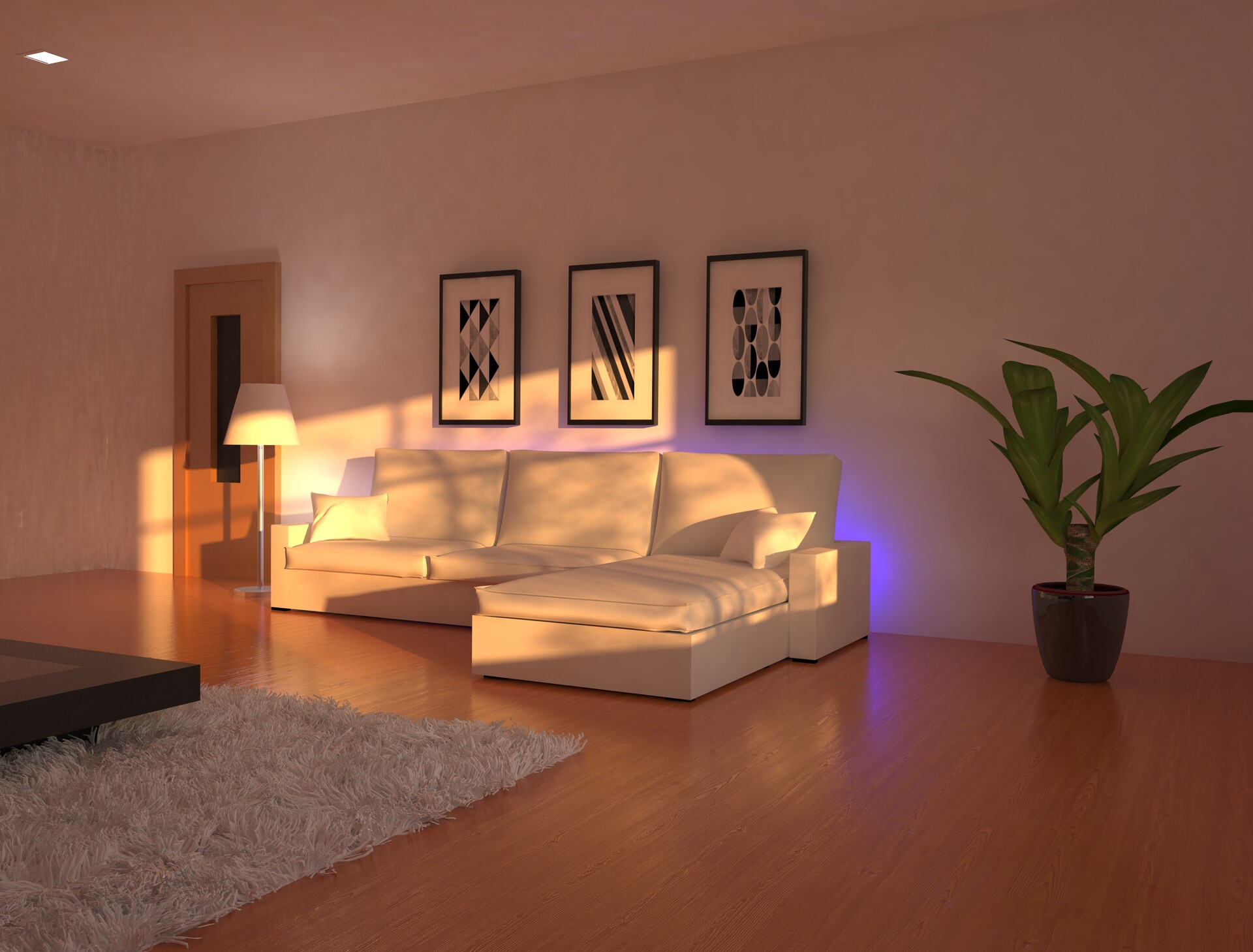 ArtStation - interior lighting