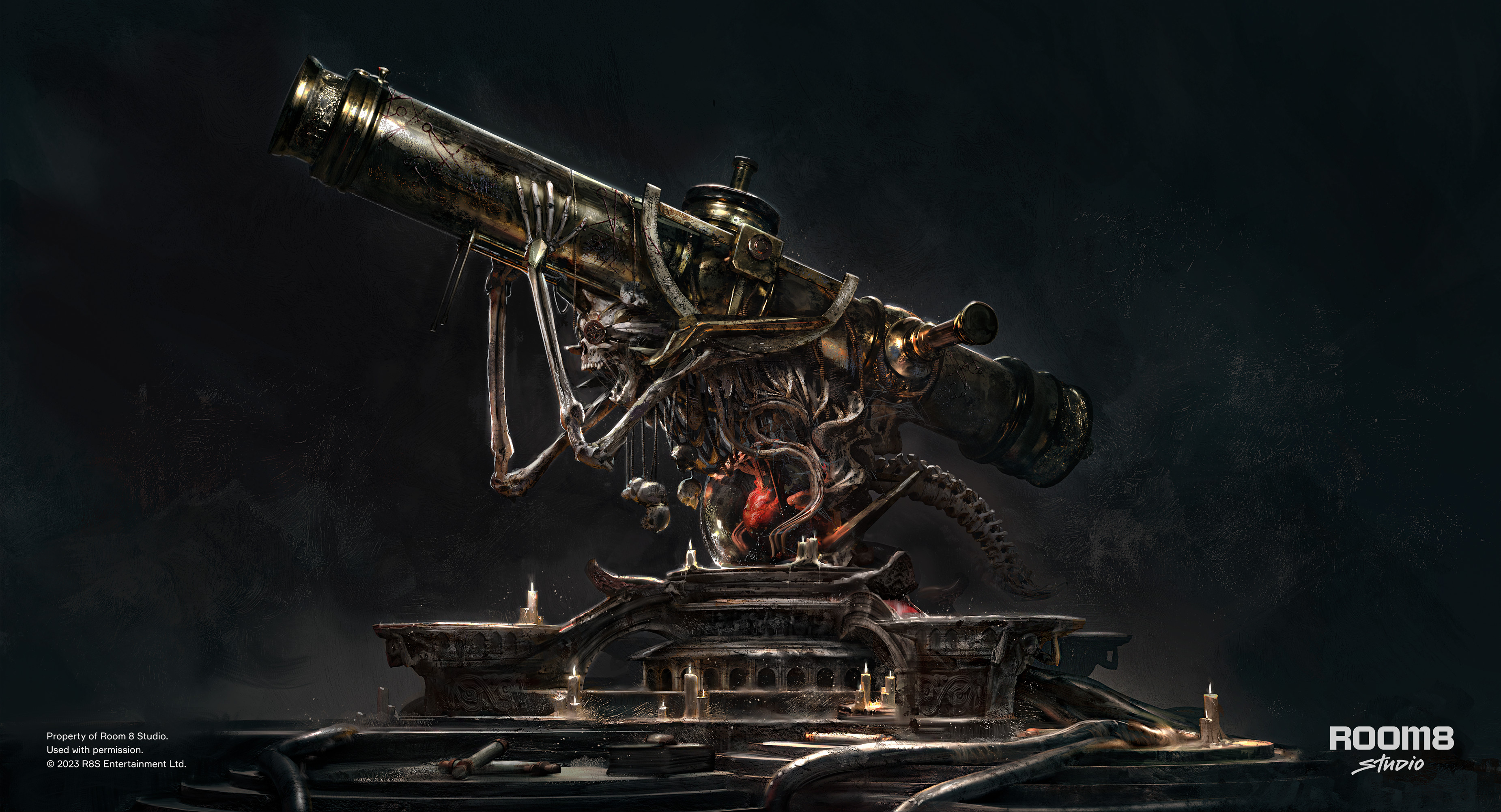 Hell's Telescope by Alessandro Paviolo : r/ImaginaryHellscapes