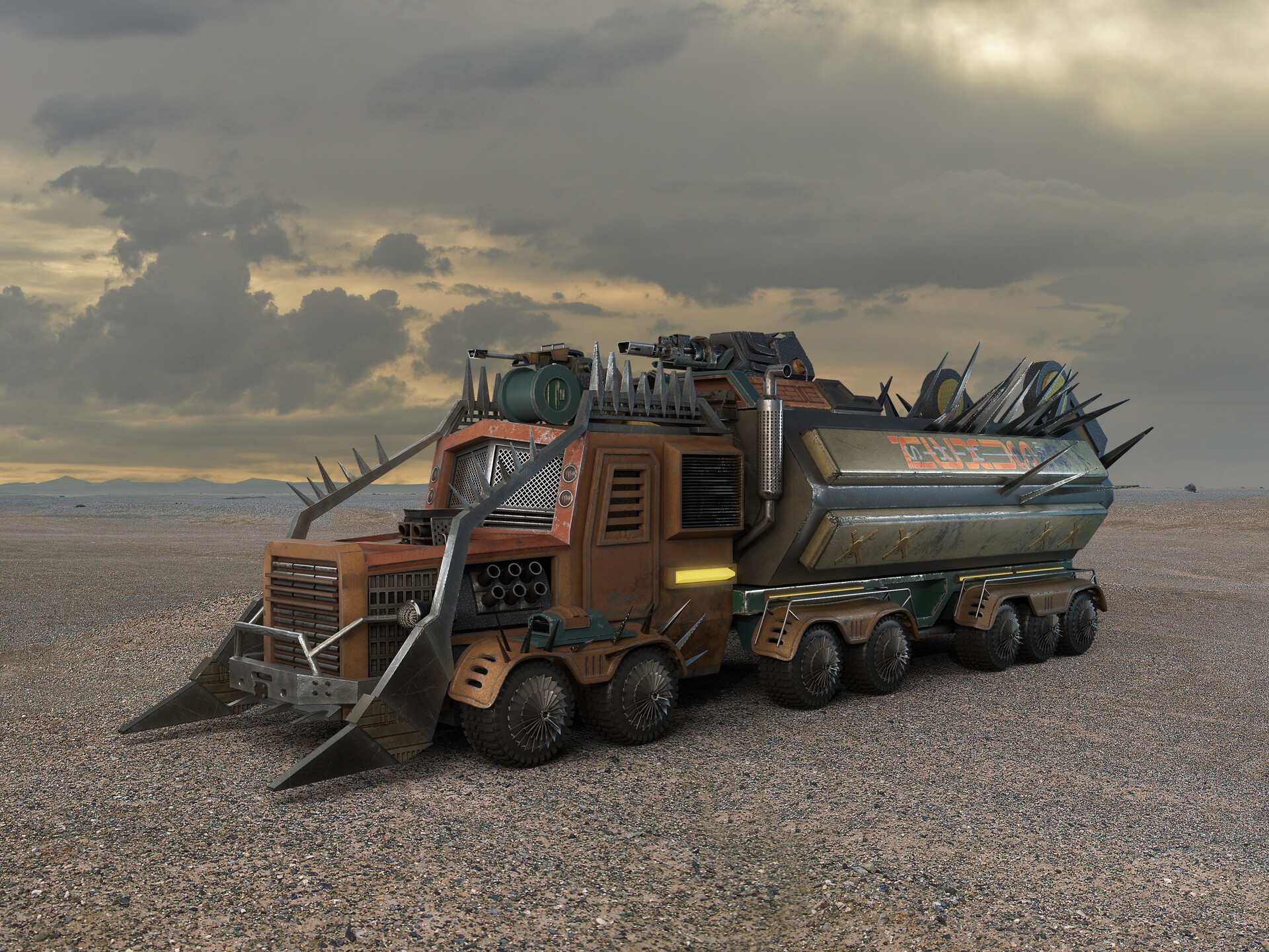 ArtStation - 3D Vehicle Design: Chariot