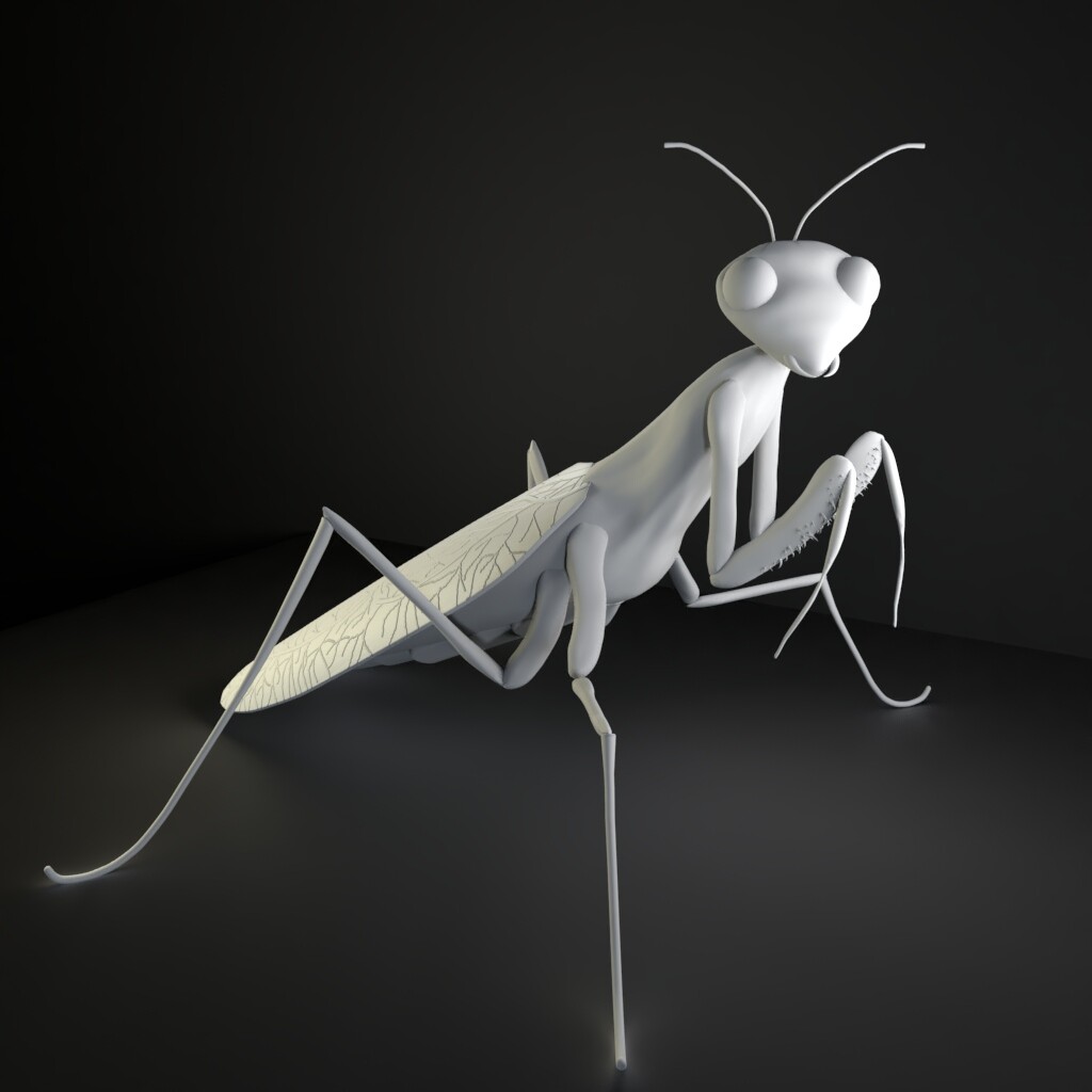 ArtStation - Praying Mantis