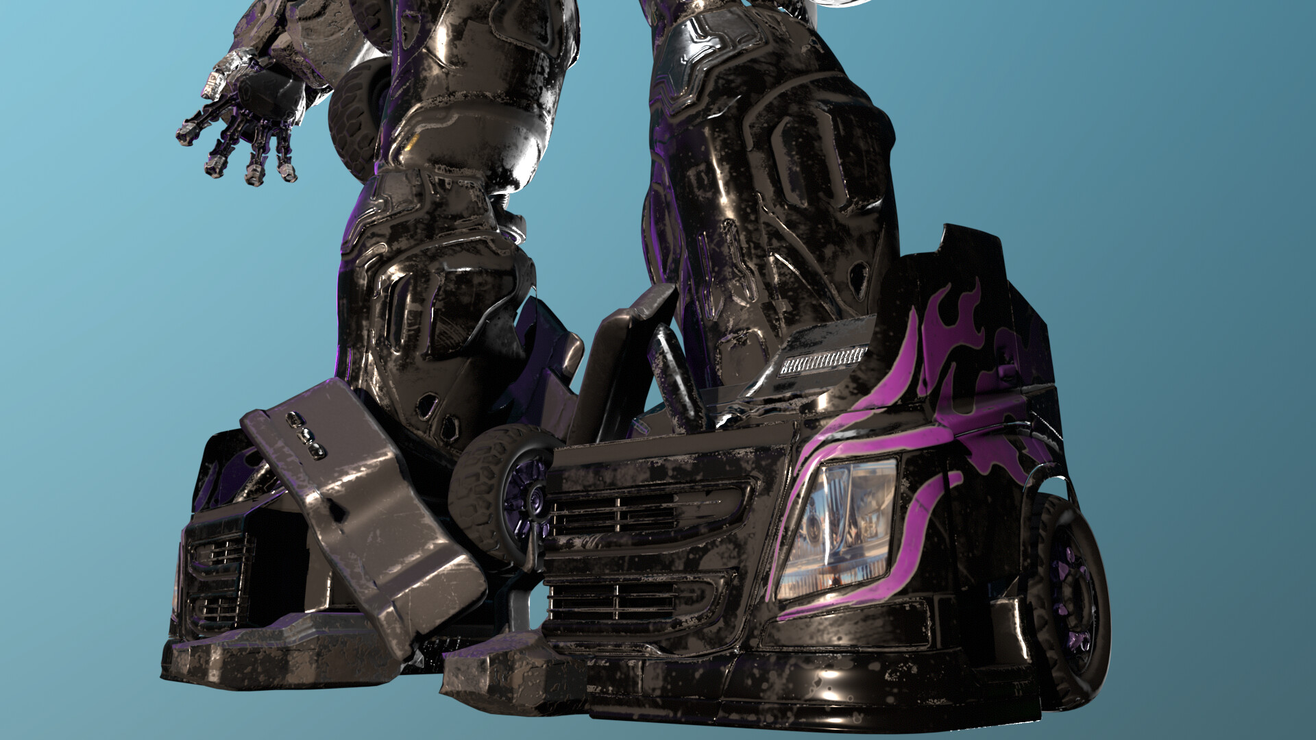 Transformers 4 Concept Art Motormaster