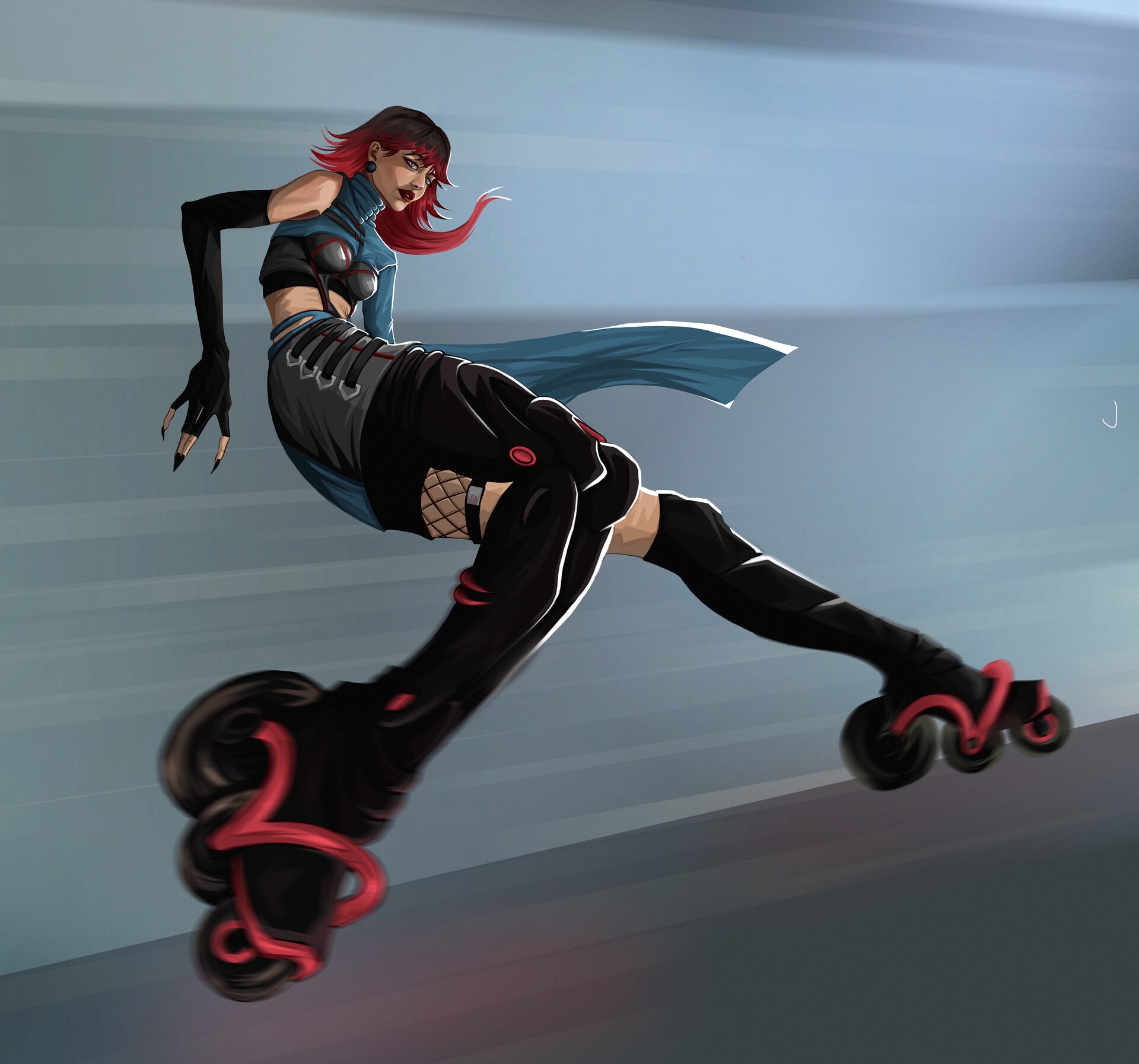 ArtStation - Roller Bunny