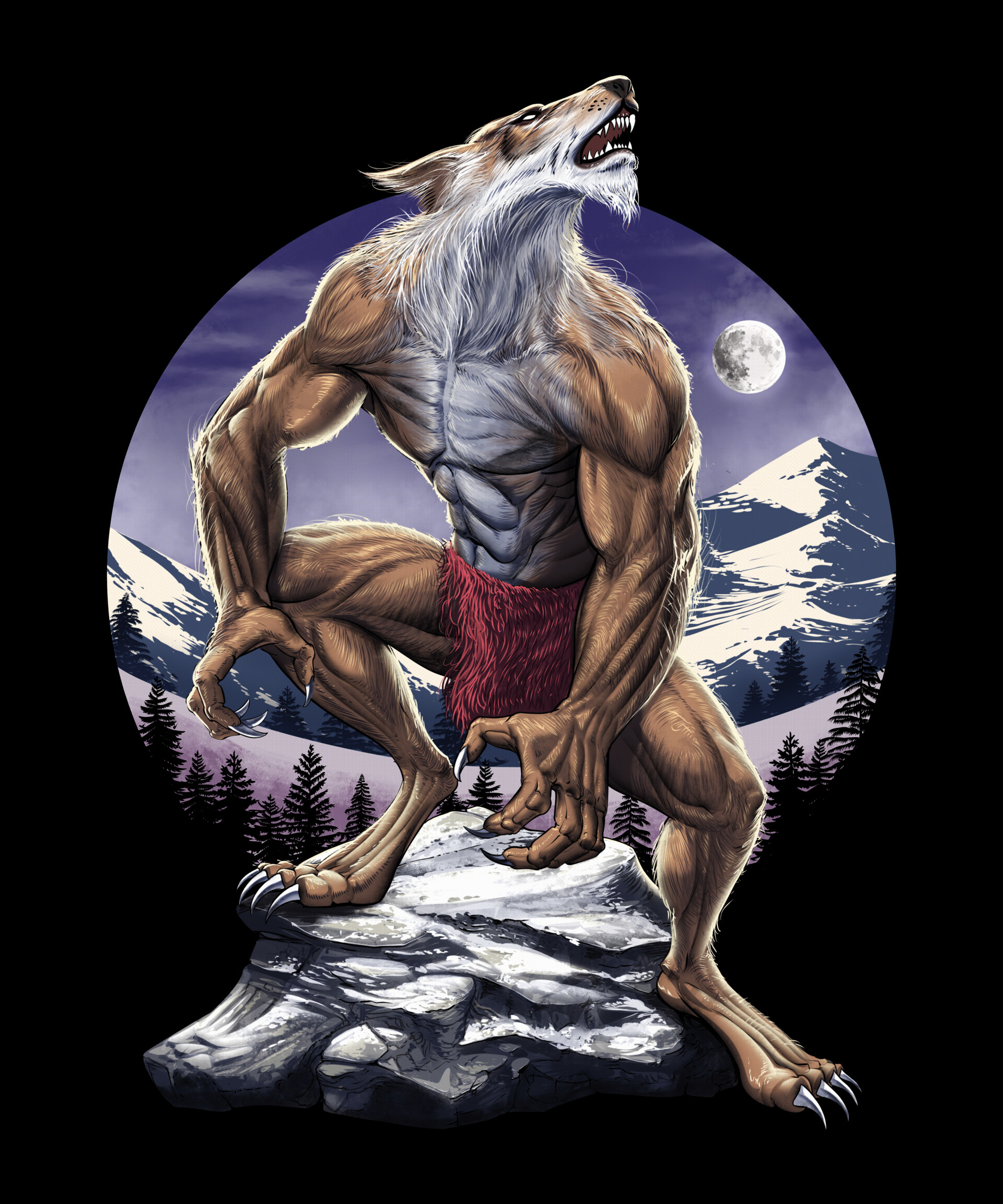 ArtStation - Werewolf