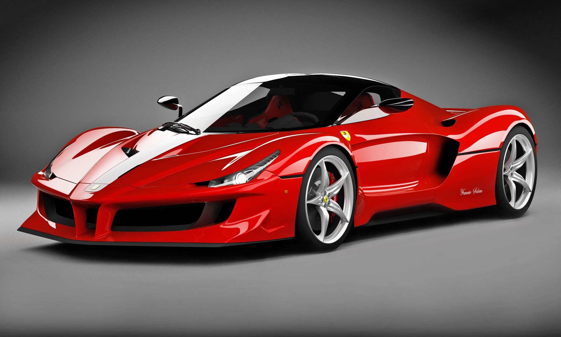 ArtStation - Exterior Design Ferrari Enzo - 3D and 2D Modeling
