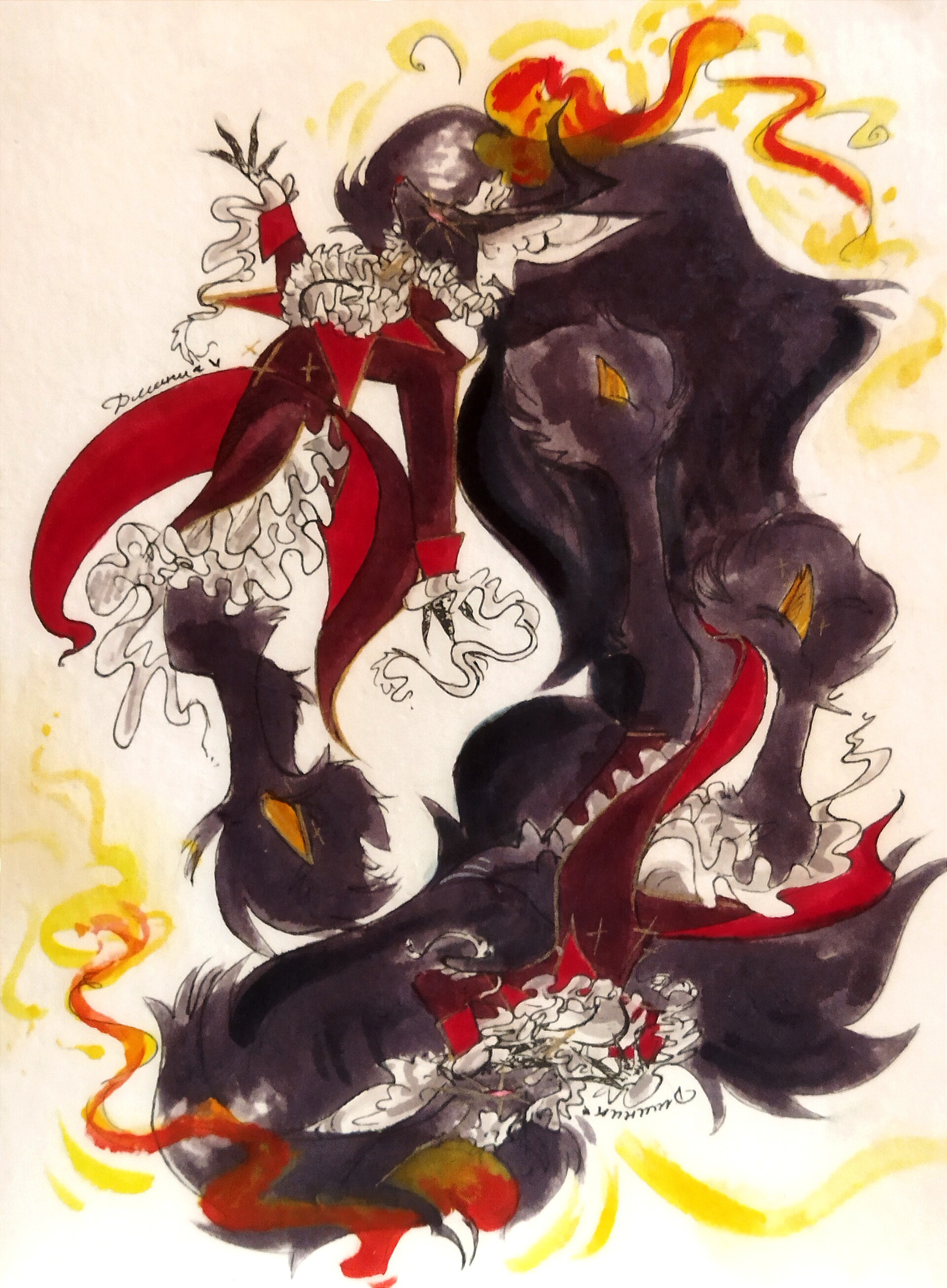 ArtStation - my cute daemon💕