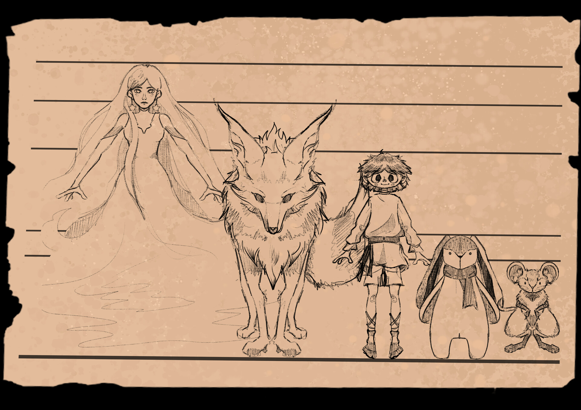 ArtStation - August- the lost child