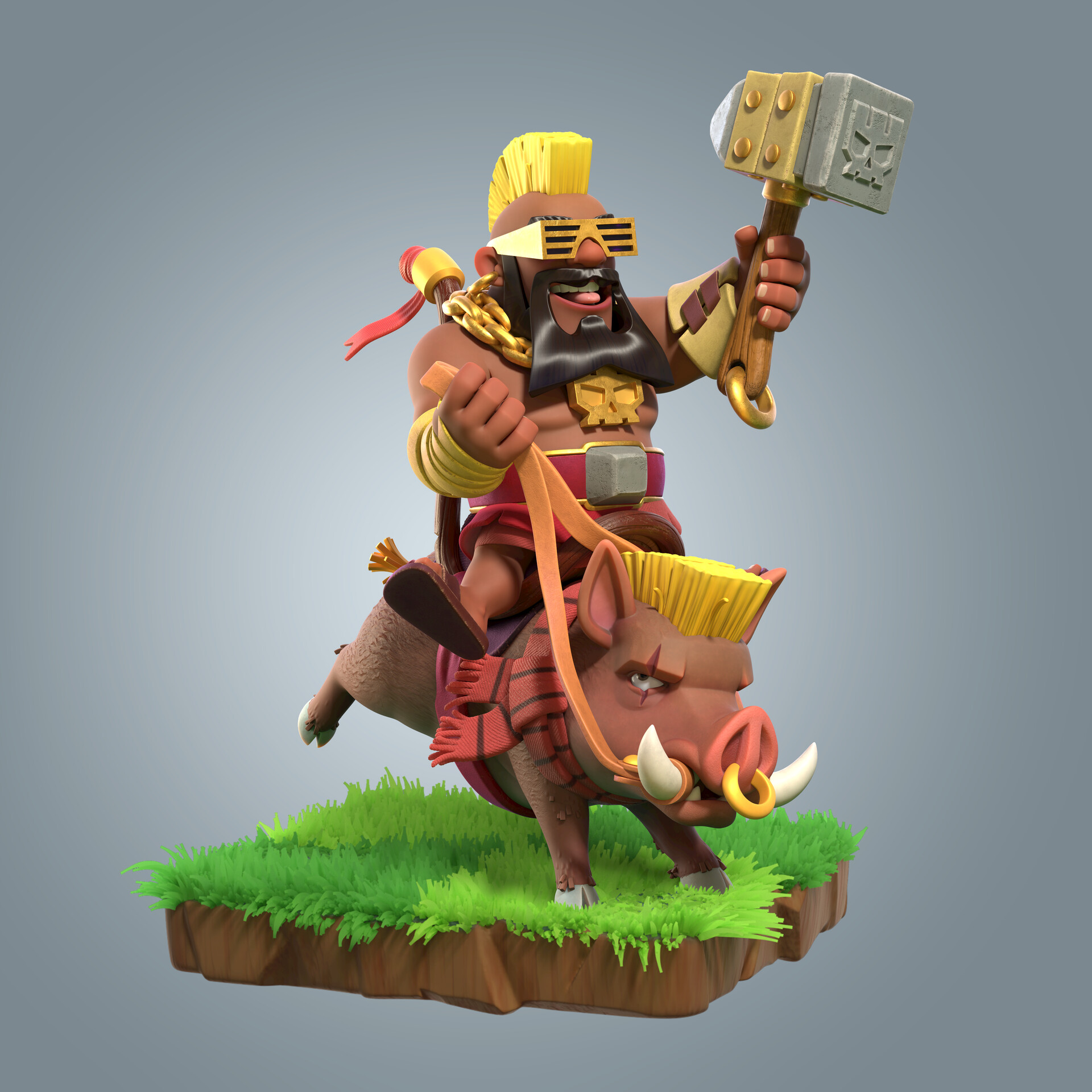 Surface Digital - Clash of Clans : Super Hog Rider