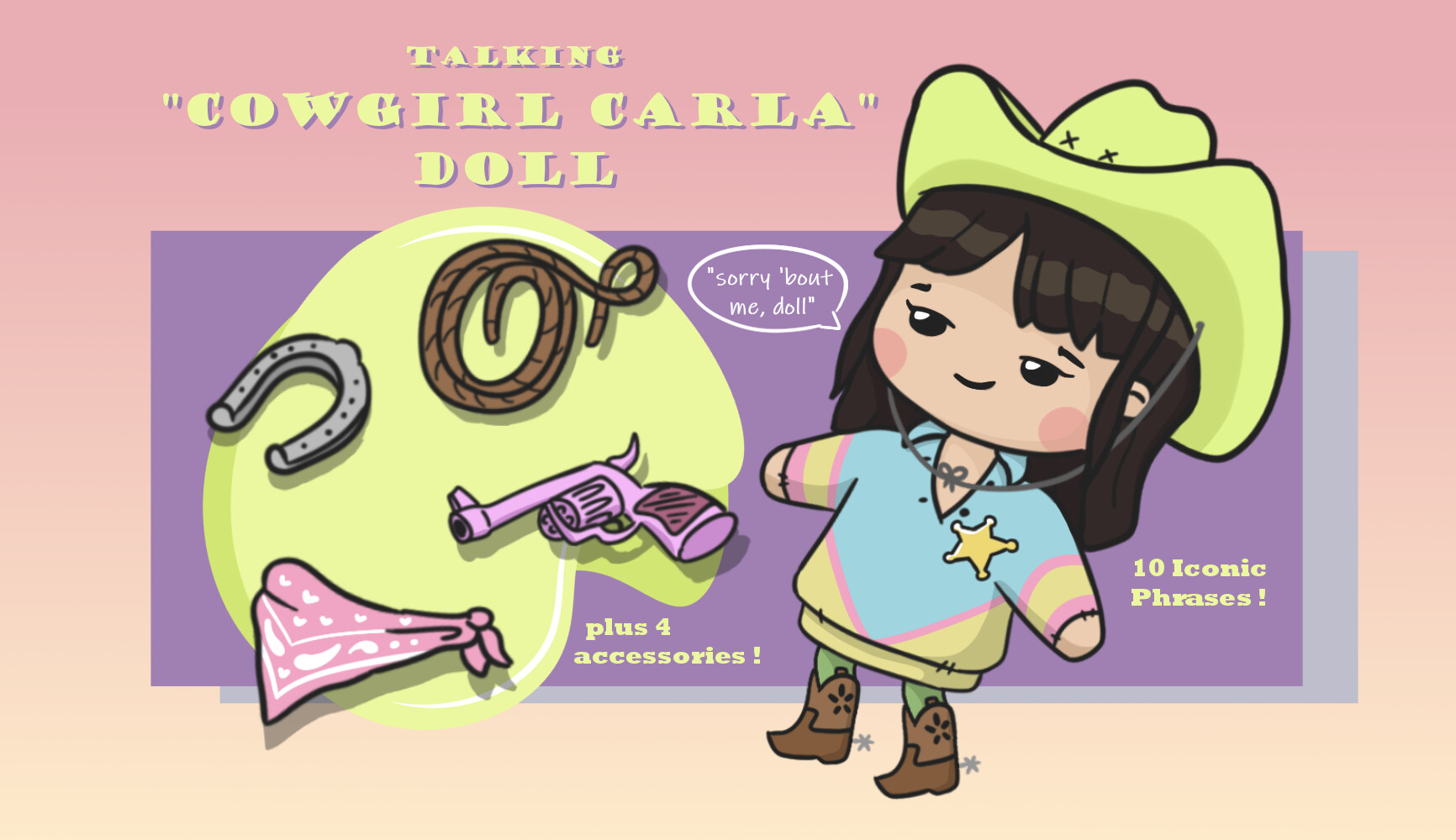 ArtStation - Talking Doll Toy Concepts