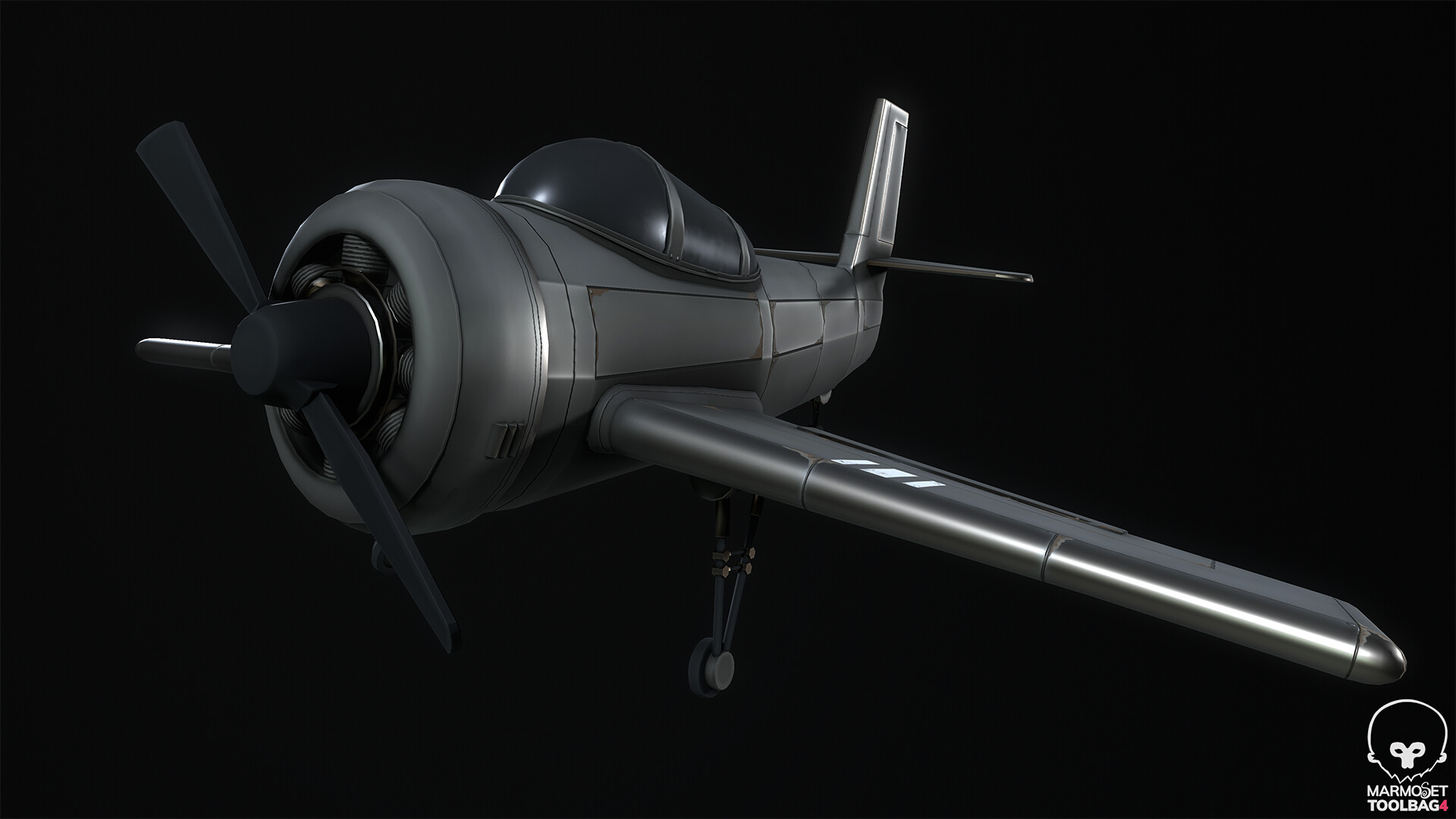 ArtStation - Stylised Plane