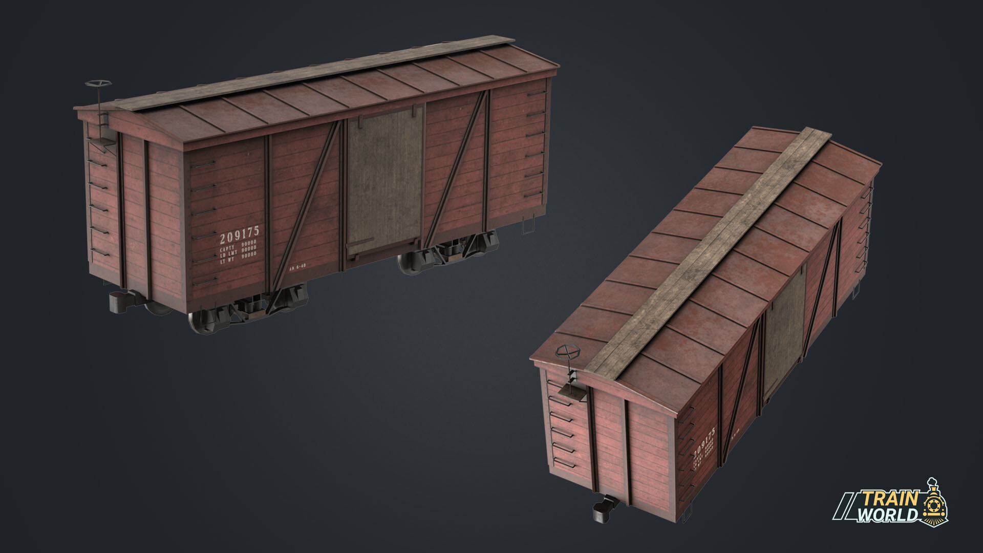 ArtStation - Old Boxcar