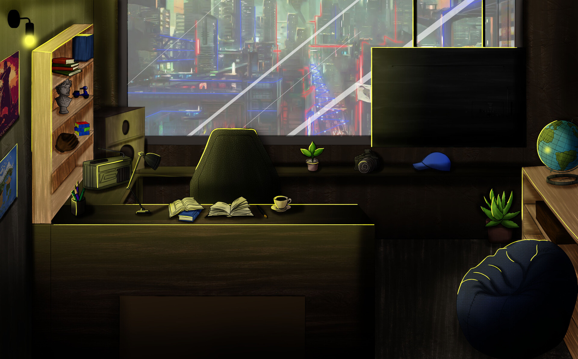 ArtStation - | "Vtuber Background"