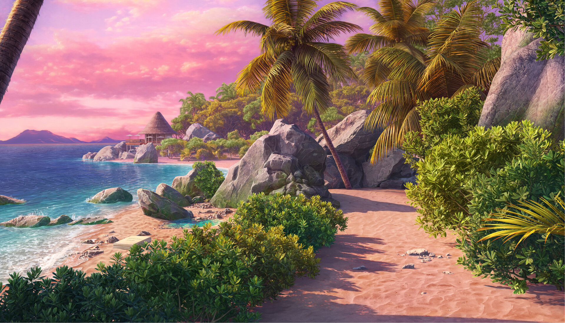 ArtStation - Artwork beautiful nature 3D