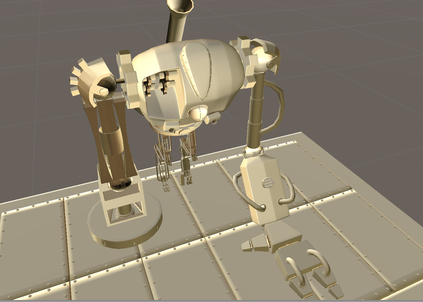 ArtStation - Steampunk Mech