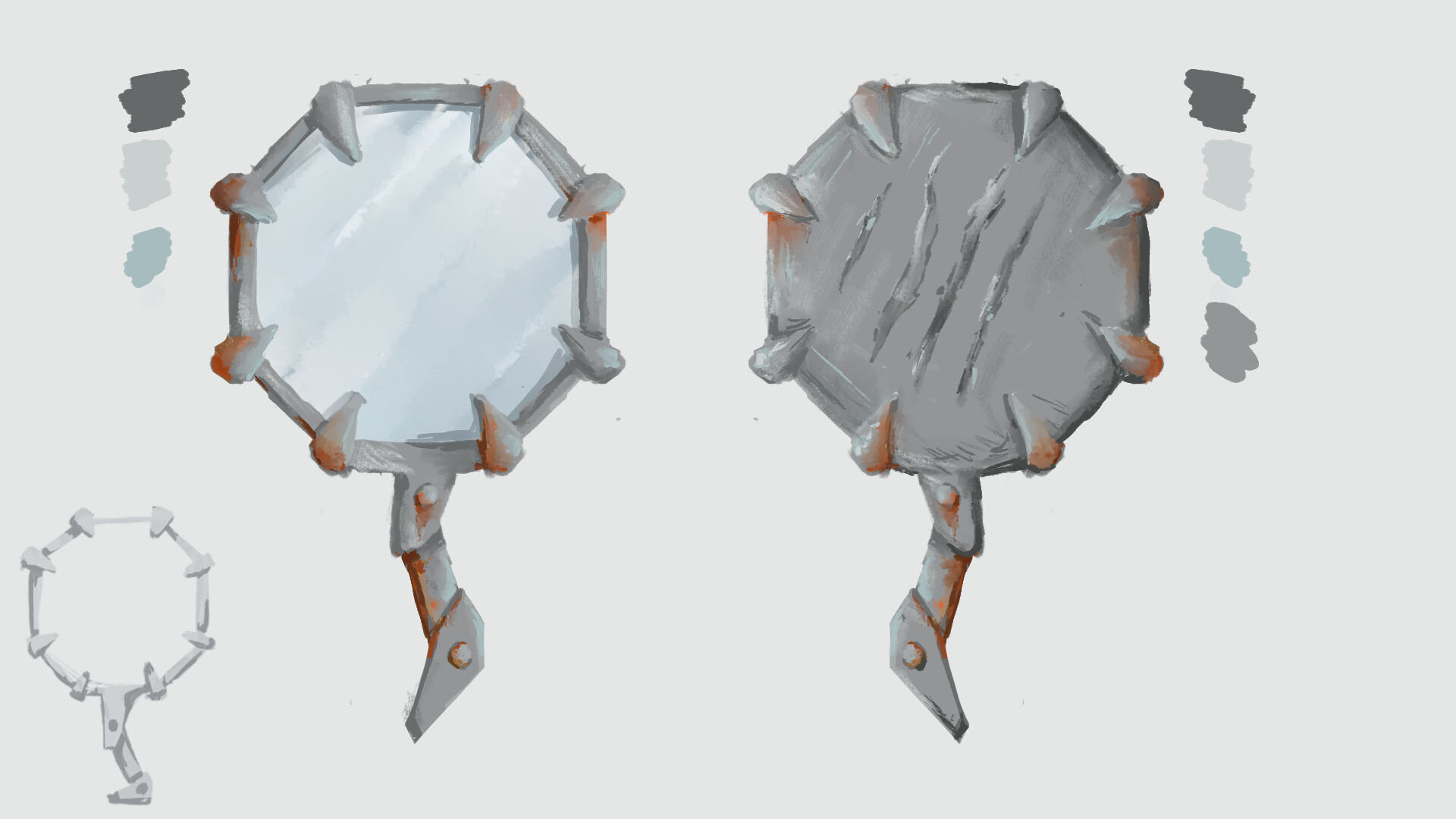 ArtStation - Mirror asset design