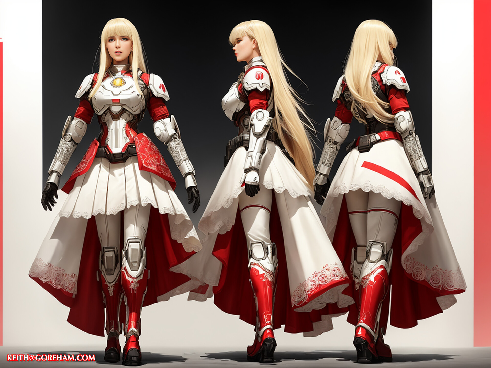 Keith Goreham - Character Turnarounds: 12 Overwatch Gagas