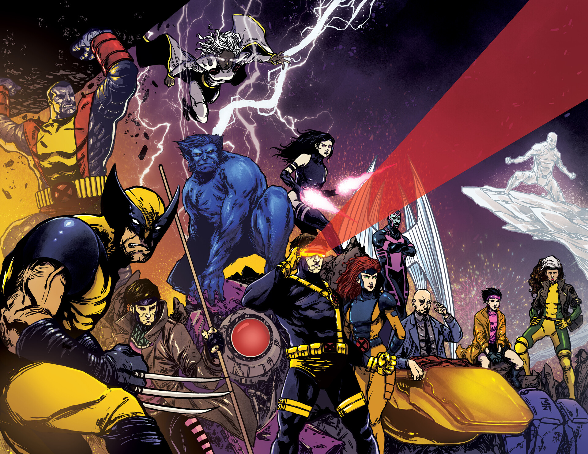 Kenny Aitken - COMIC ART COLORING PORTFOLIO