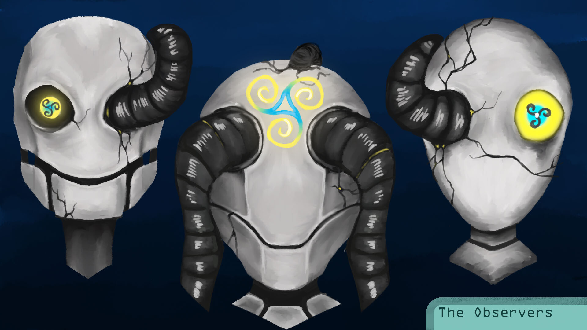 ArtStation - The Observers (close up)