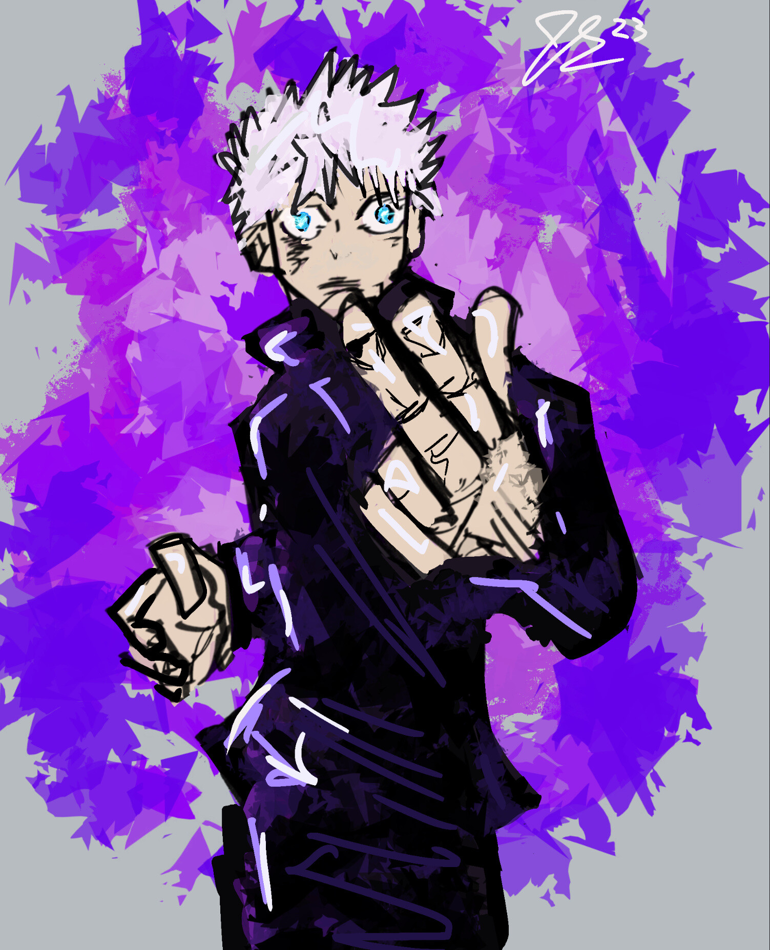 ArtStation - Satoru gojo