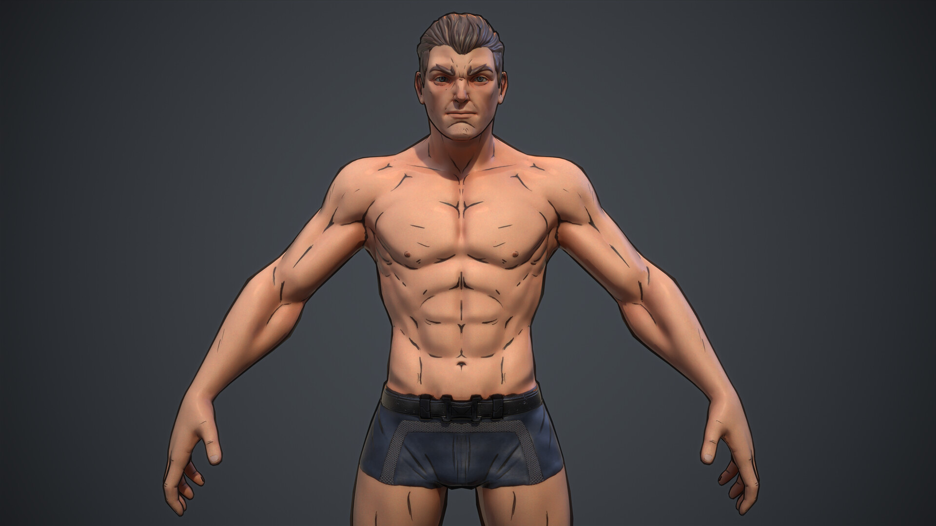 Dave Campelo - Basic Man Stylized