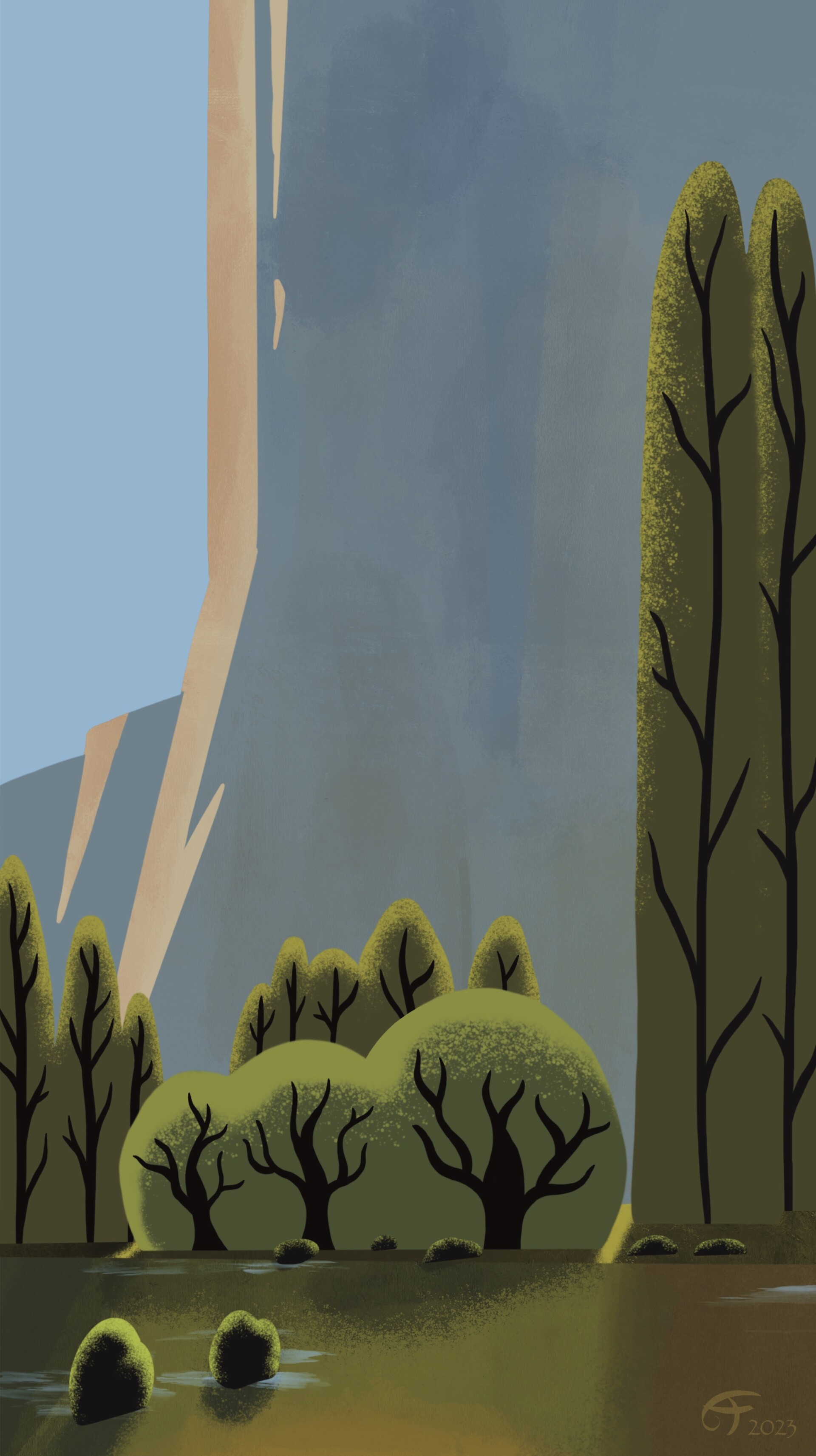 ArtStation - Mountainside