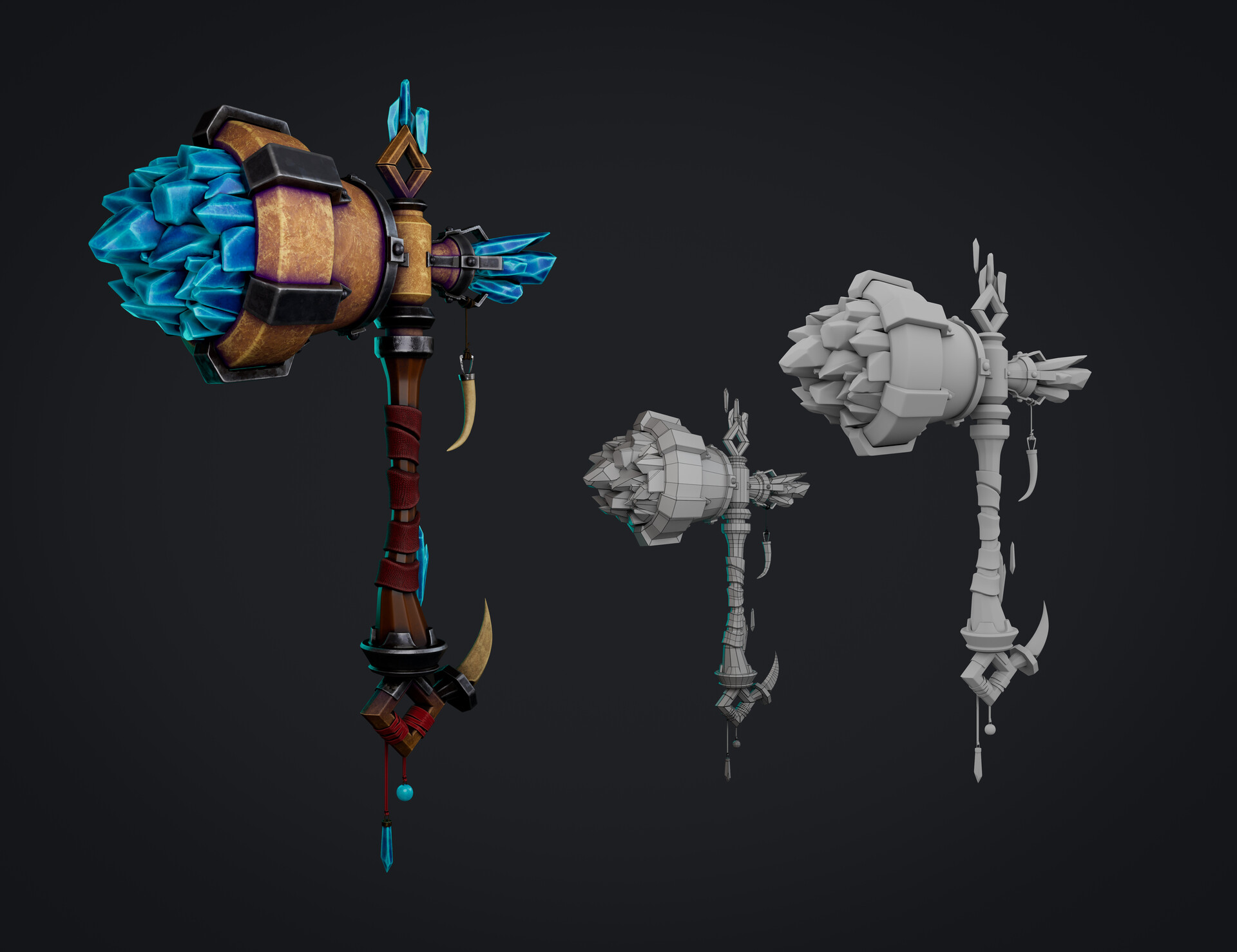 ArtStation - Stylized Hammer