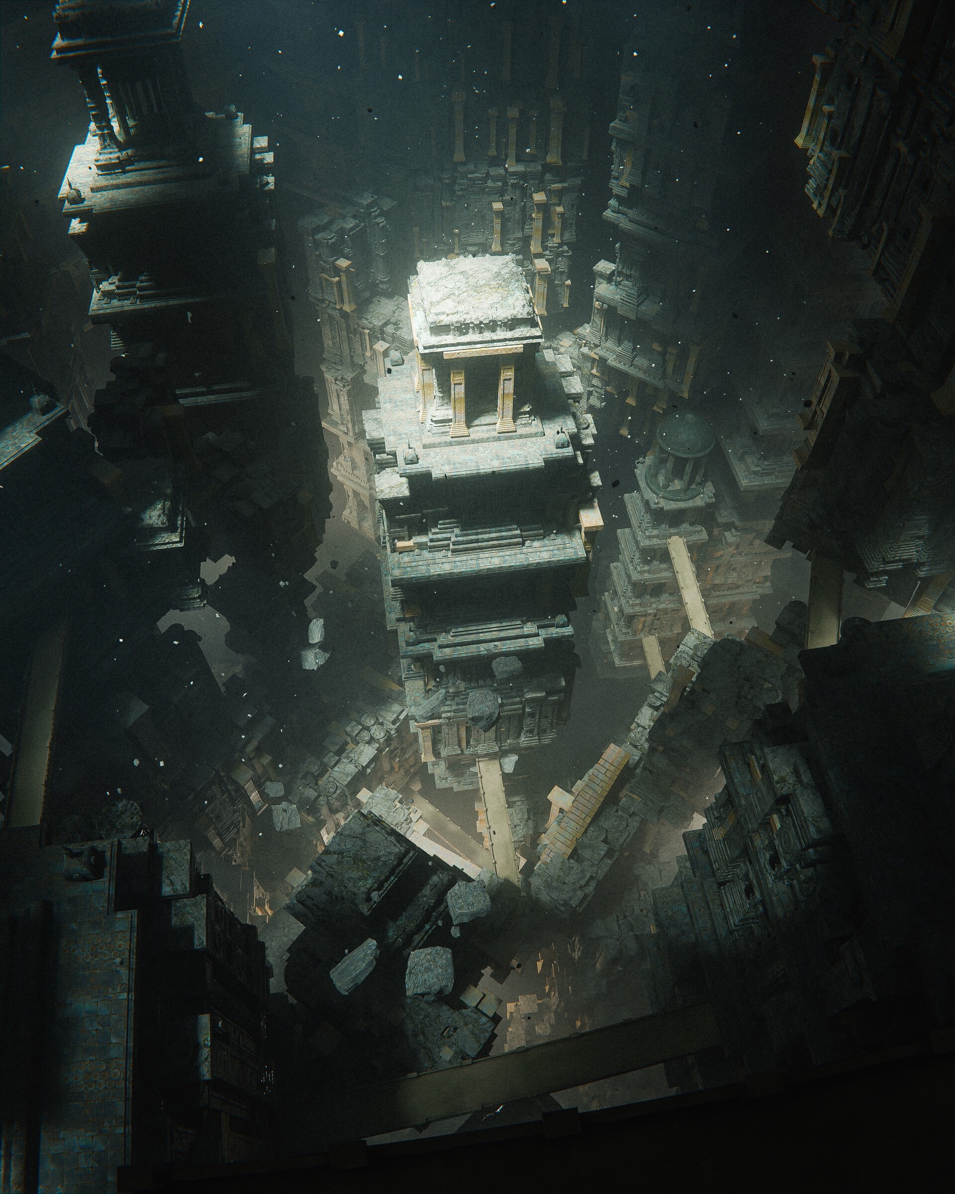 ArtStation - Limestone Cavern