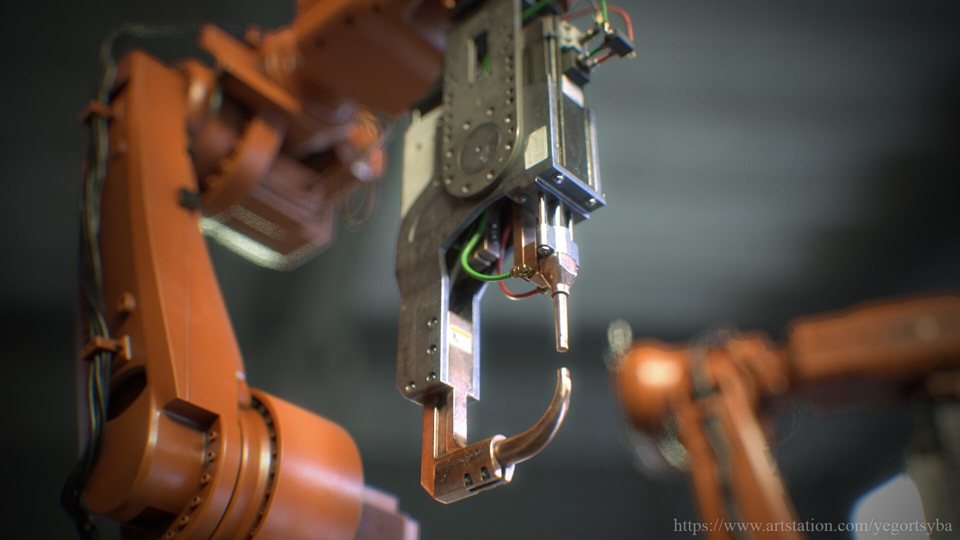 Yegor Tsyba - Industrial Robot Welding Gun