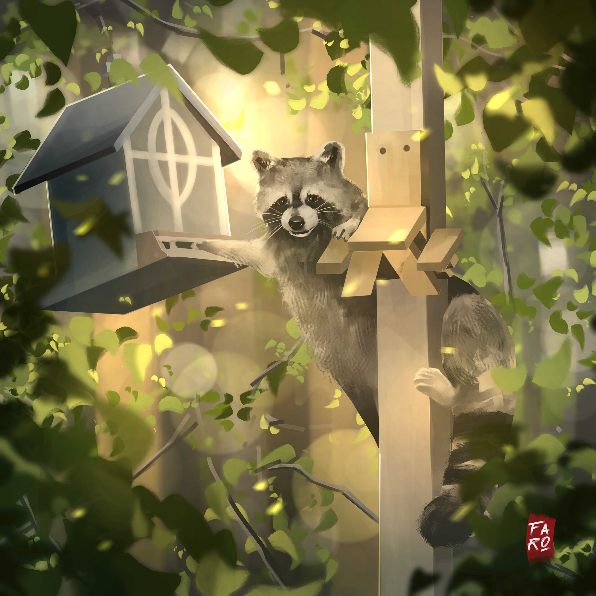 ArtStation - Raccon thief