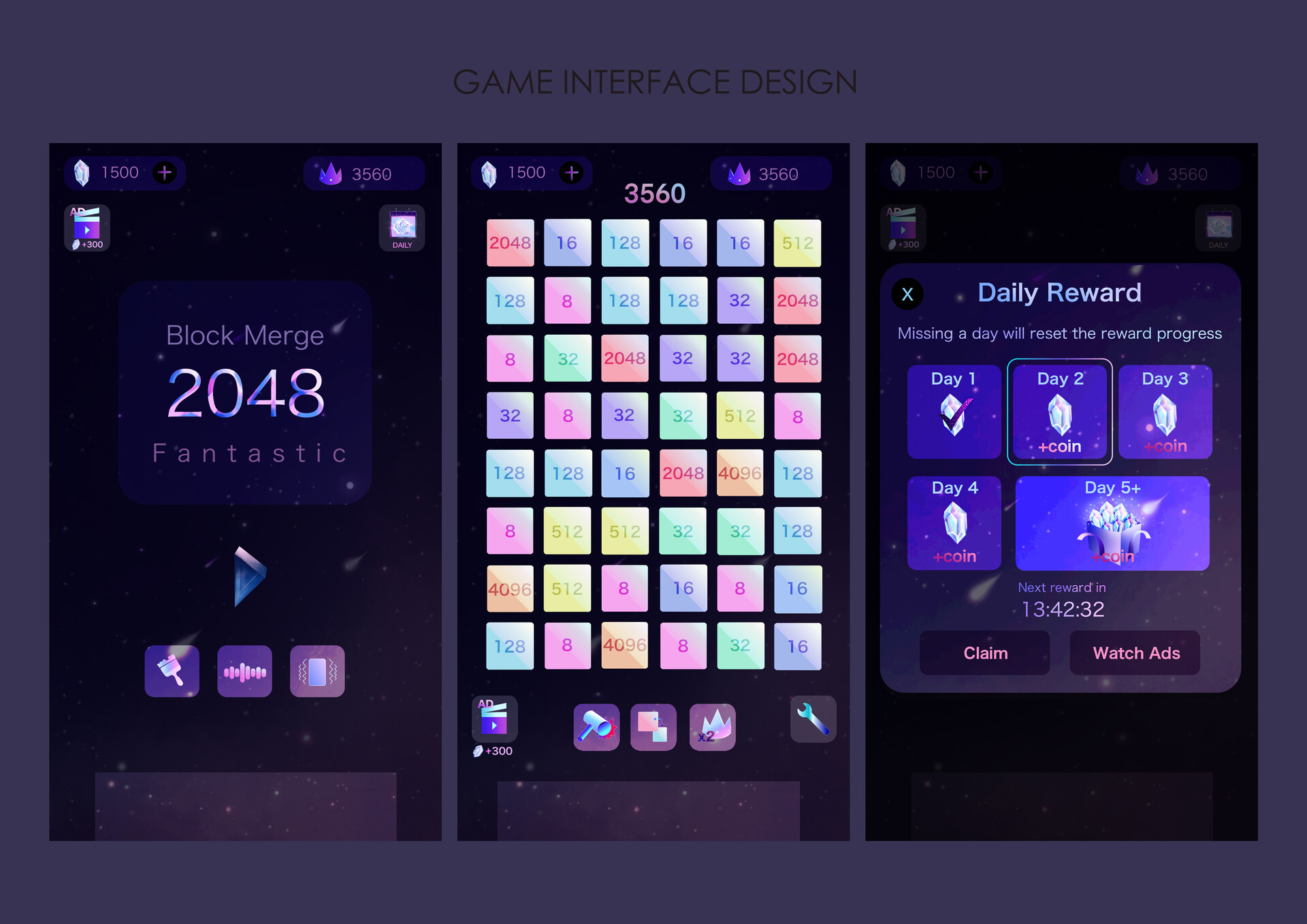 ArtStation - GAME INTERFACE DESIGN