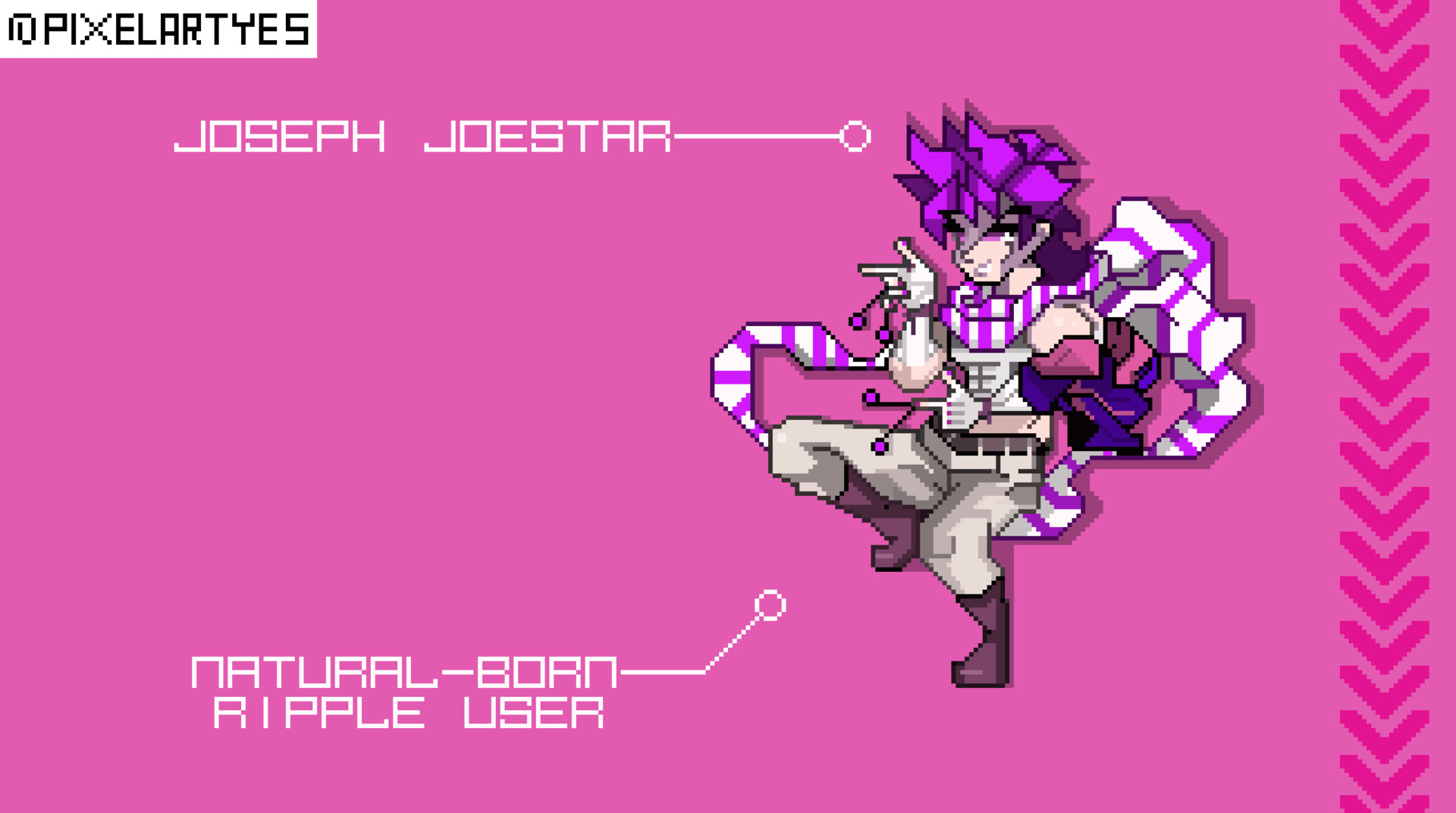 ArtStation - Jonathan Joestar (But in pixelart)