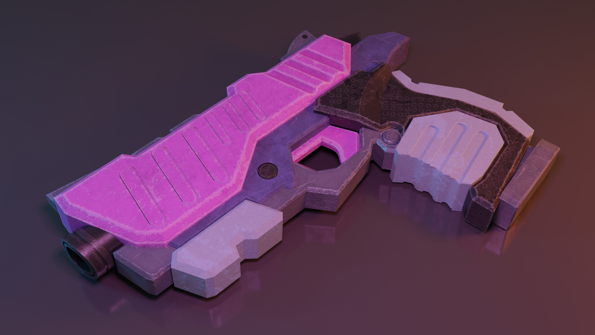 ArtStation - Stylize Pistol