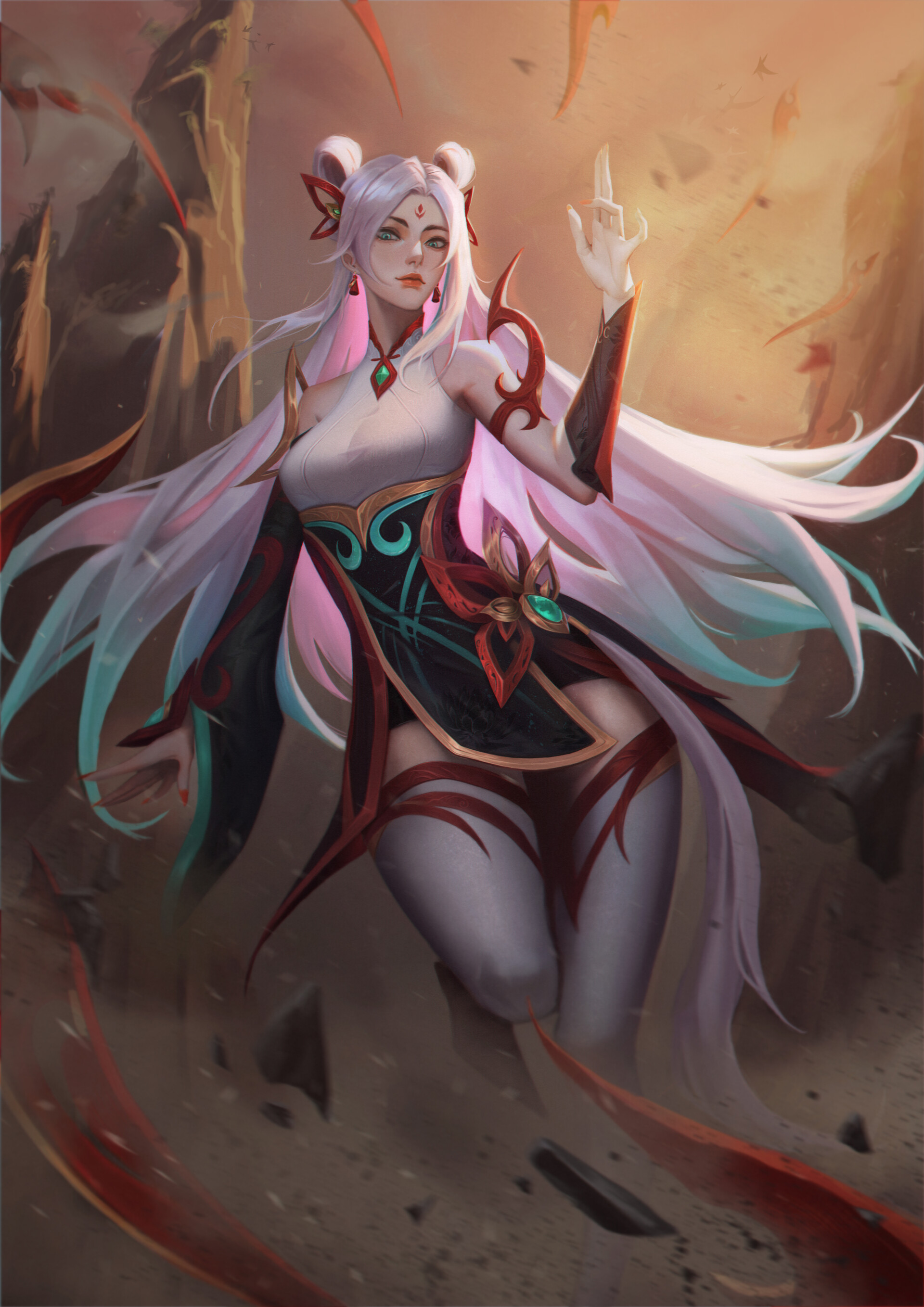 ArtStation - Irelia fan art